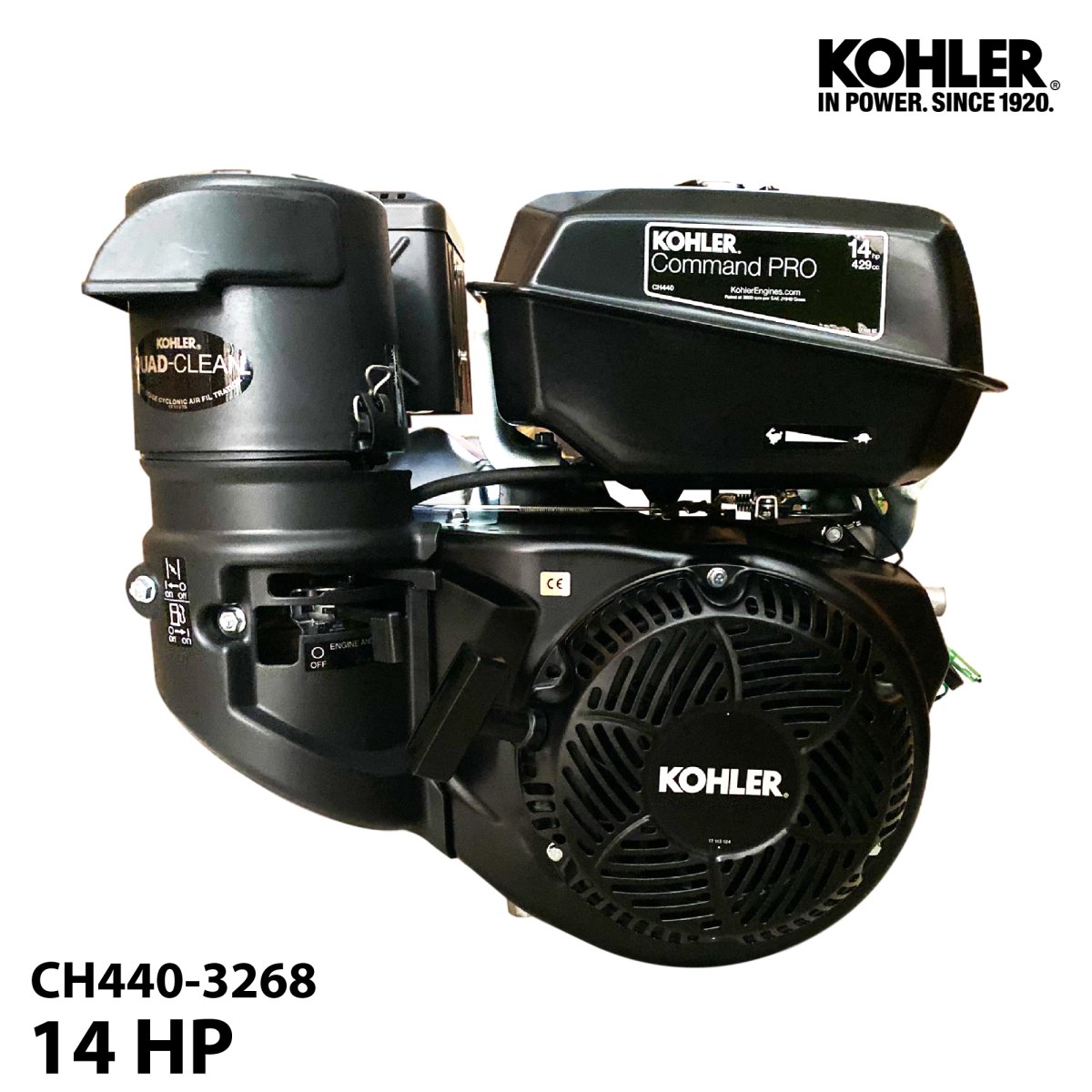 เครื่องยนต์ 14 แรง KOHLER Command Pro Series - kaiserbiz