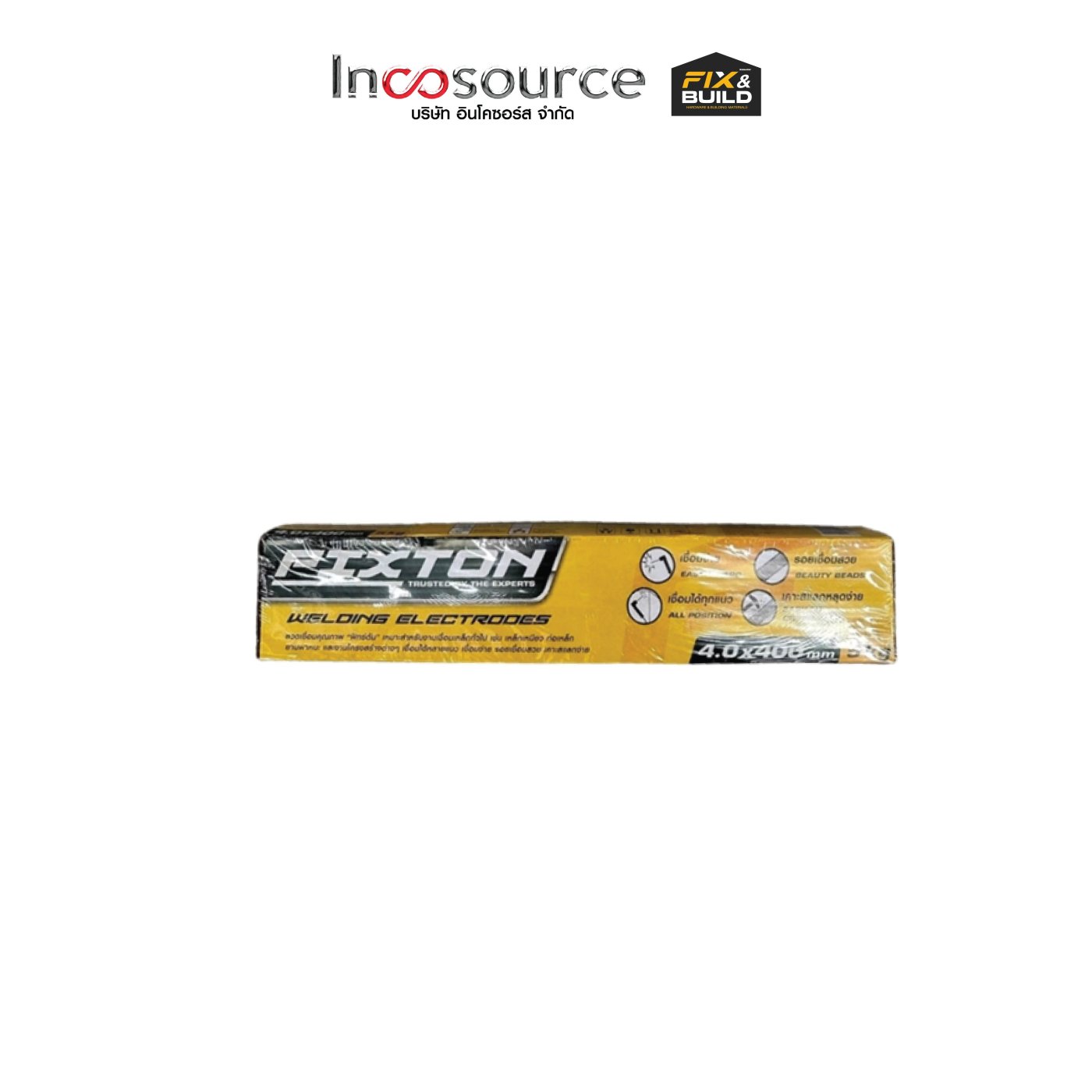 ลวดเชื่อมไฟฟ้า-fixton - Incosource นำเข้าส่งออก ฮาร์ดแวร์ และเครื่องมือช่าง เปิดร้าน