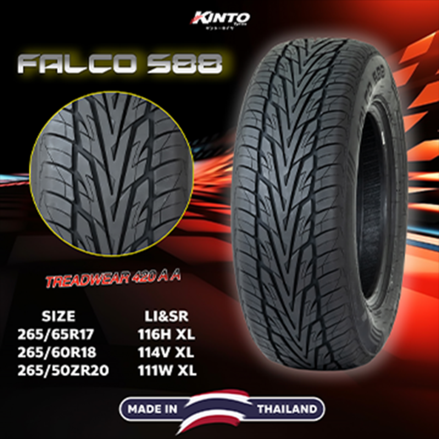 Kinto Tyres | Find Yore New Tires For Every Type of Cars.