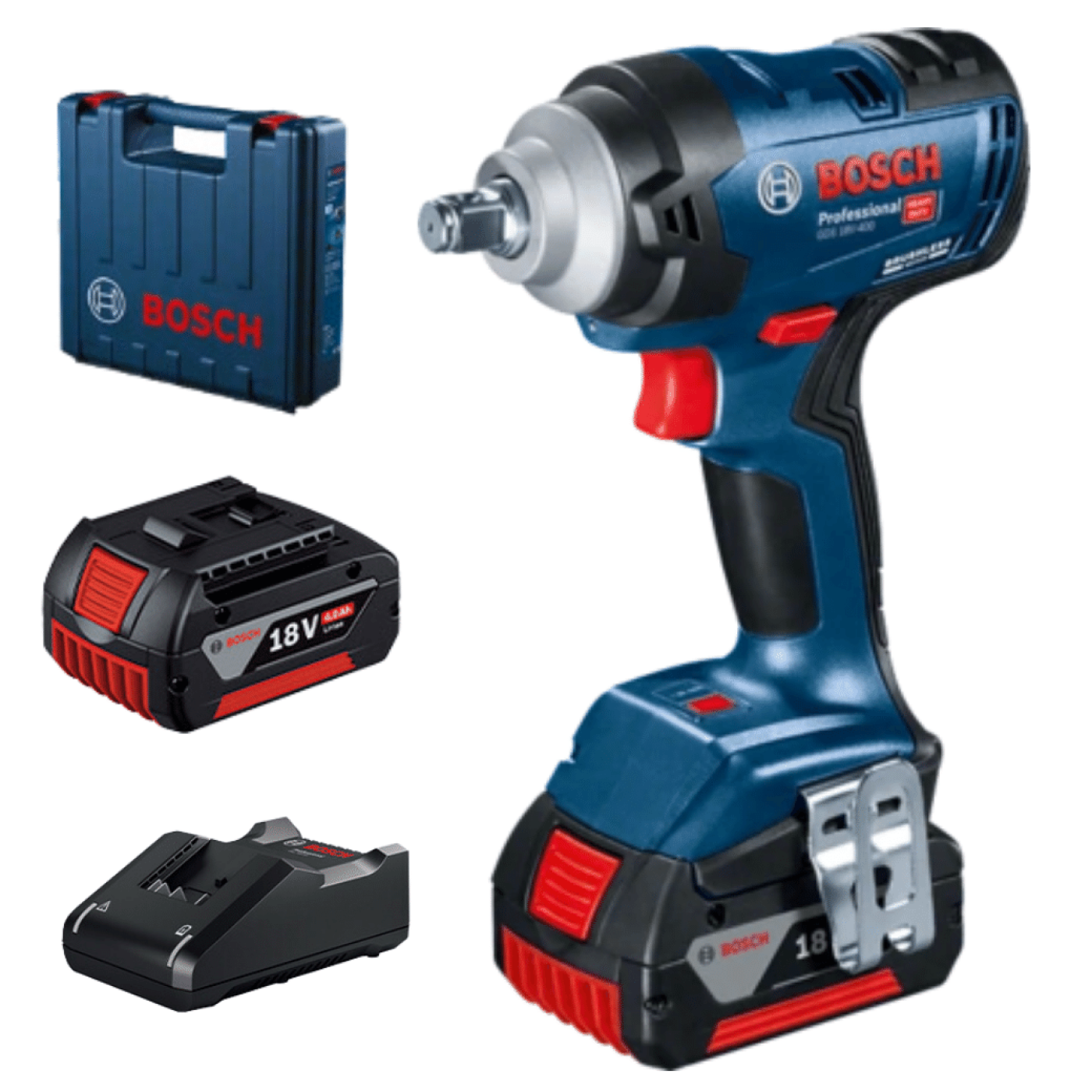 บล็อกไร้สาย BOSCH แรงดี แม่นยำ สะดวกใช้งานง่าย ทนทาน
