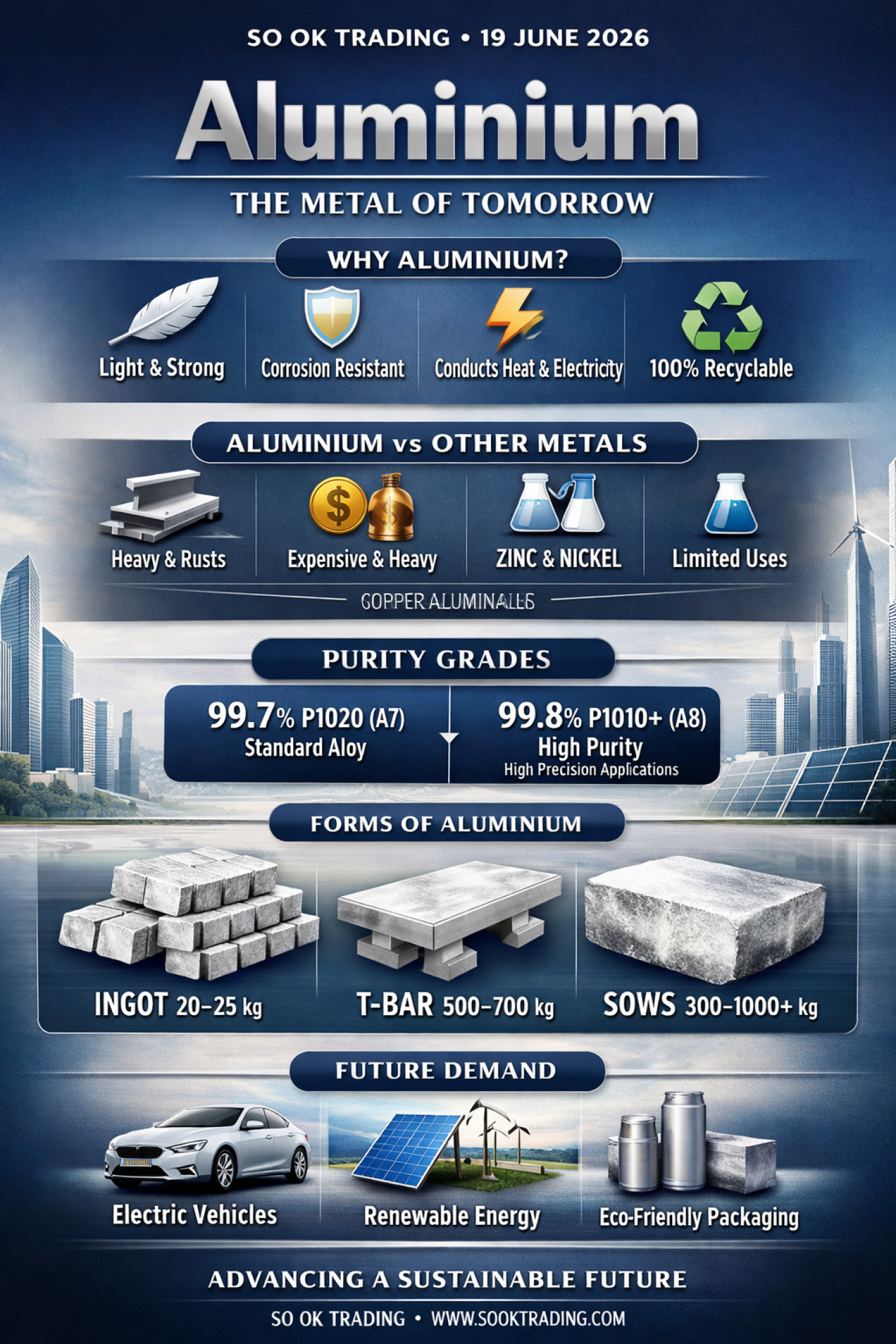 Aluminum Strategic Metal: Future Driving EV & Clean Energy