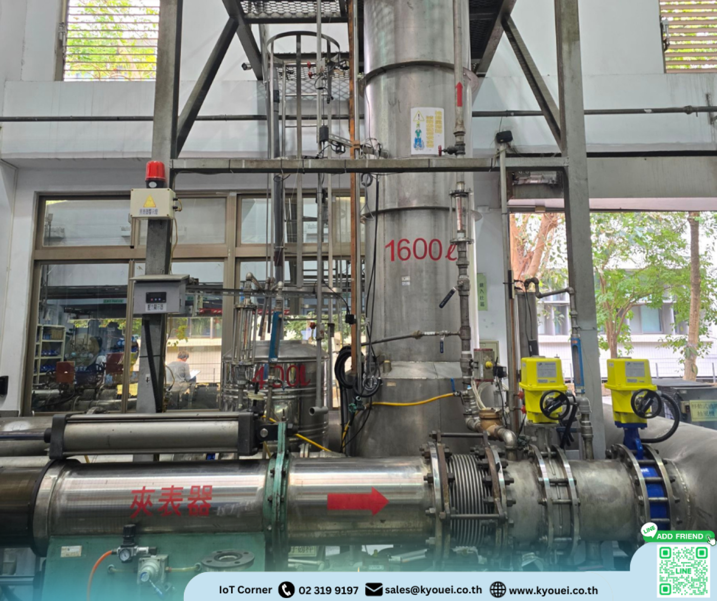 Visit to the factory Digital Smart Water Flow Meter at EMS.