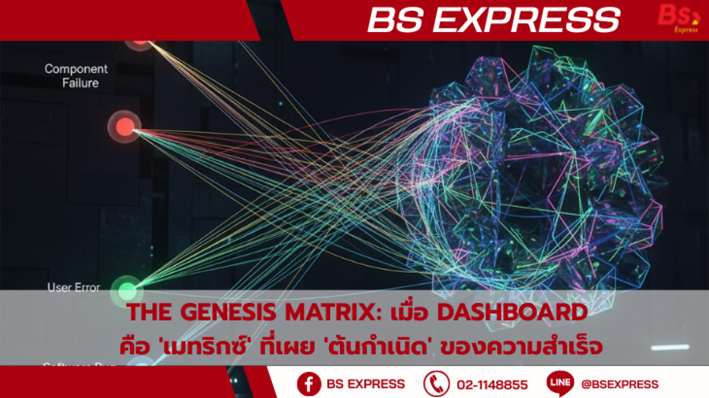 The Genesis Matrix: เมื่อ Dashboard คือ 'เมทริกซ์' ที่เผย 'ต้นกำเนิด ...