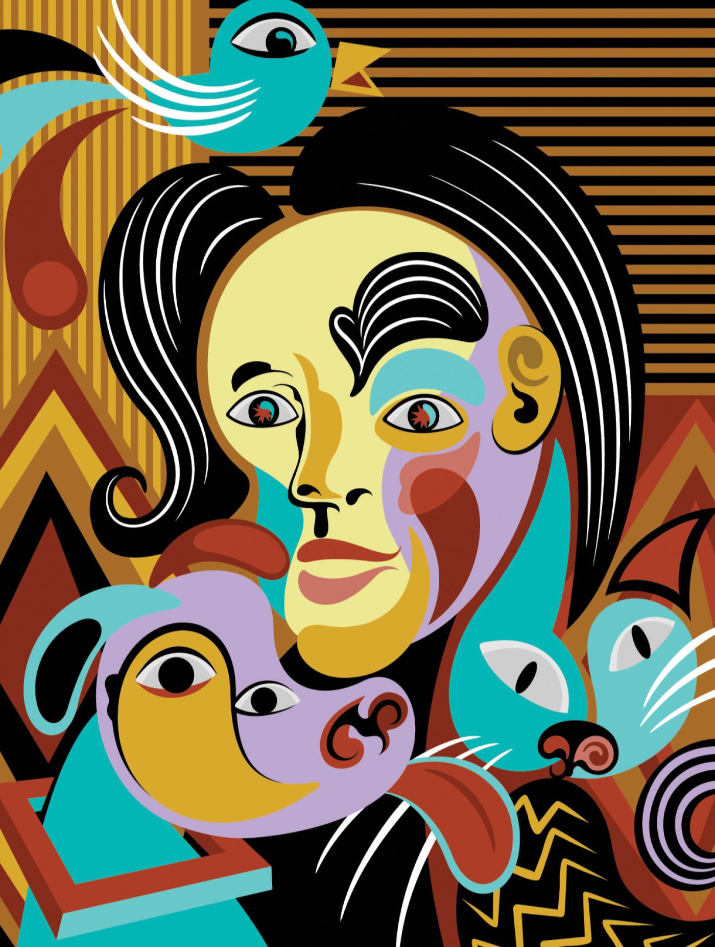 Calendar Simi Abstract Art - โรงพิมพ์ผู้ผลิตงานสิ่งพิมพ์คุณภาพครบวงจร ...