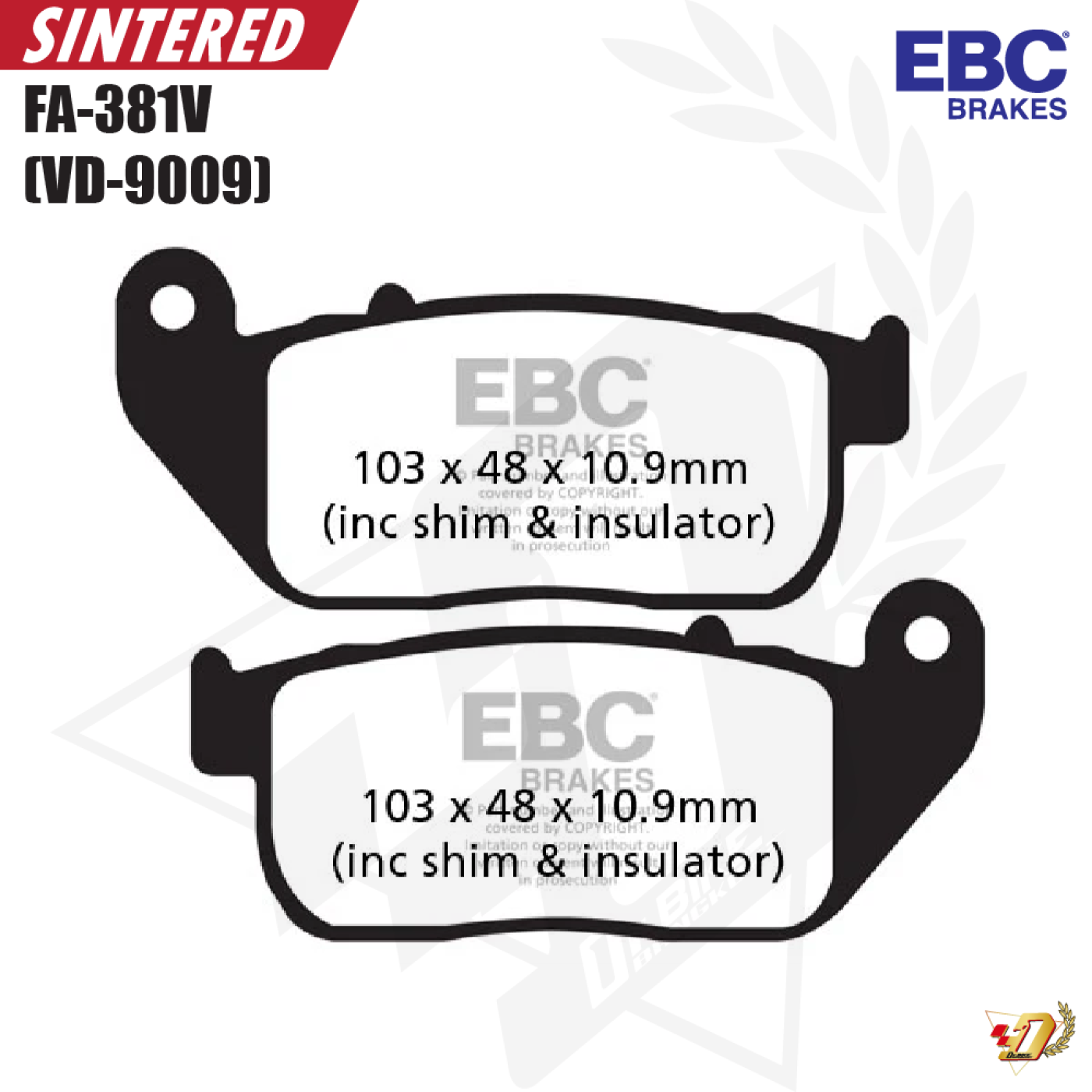 ผ้าเบรค-ebc - บริษัท ด๊อกเตอร์ไบค์ กรุงเทพ จำกัด (Dr.Bike)