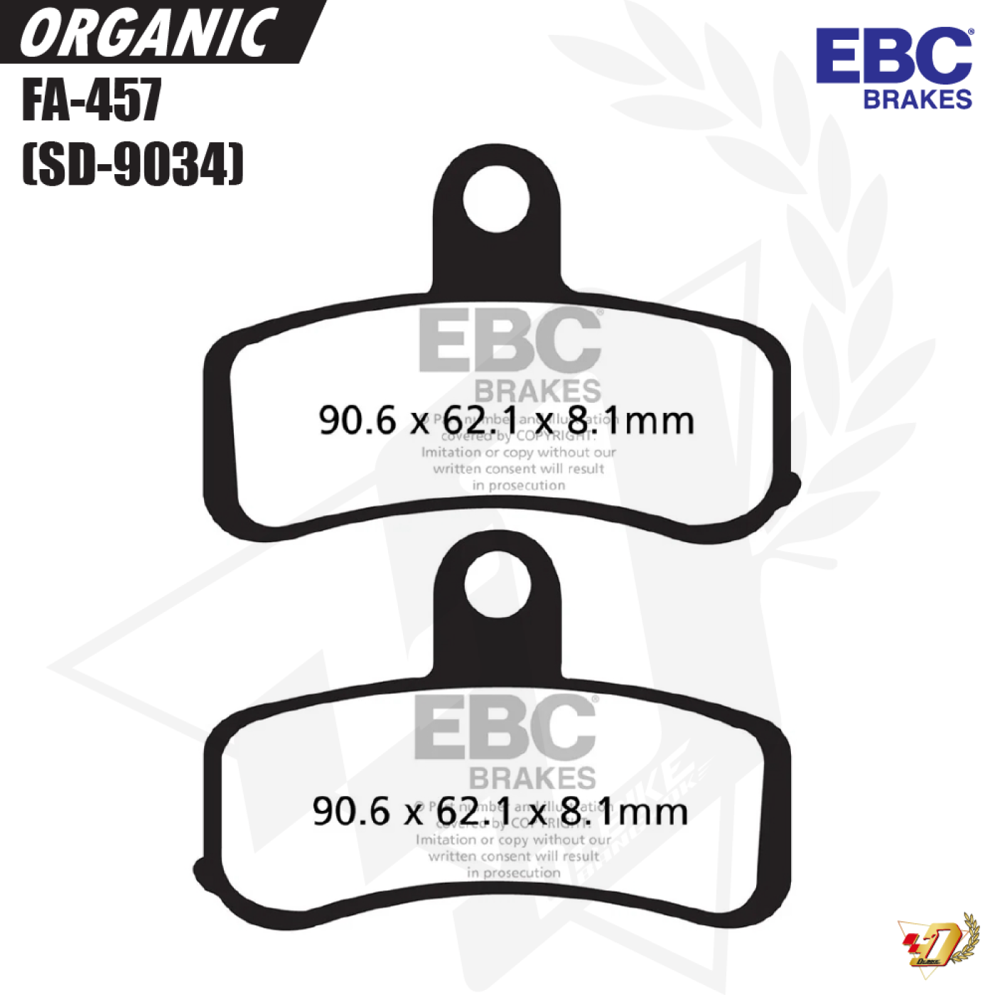 ผ้าเบรค-ebc - บริษัท ด๊อกเตอร์ไบค์ กรุงเทพ จำกัด (Dr.Bike)