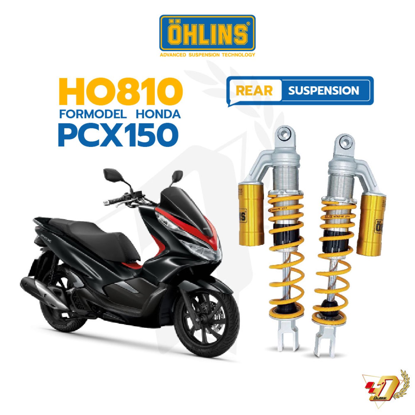 ohlins-pcx - บริษัท ด๊อกเตอร์ไบค์ กรุงเทพ จำกัด (Dr.Bike)
