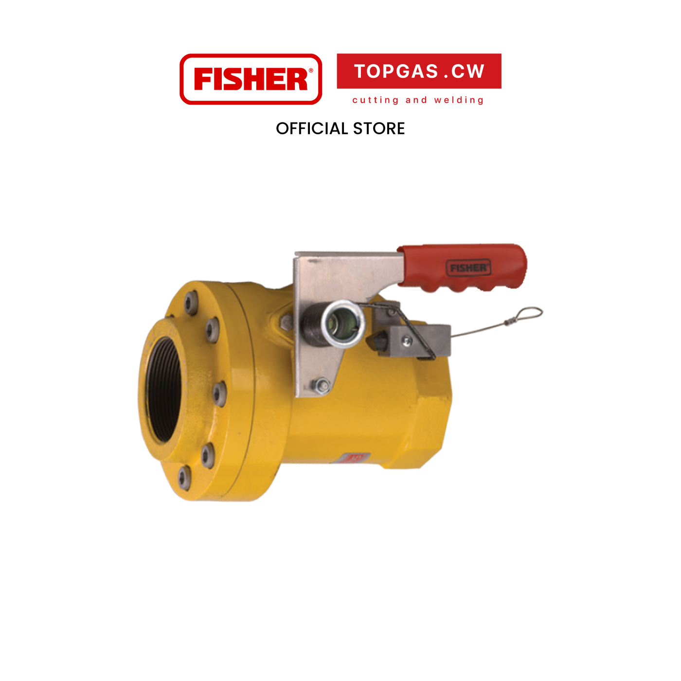 วาล์วปรับแรงดันแก๊ส First Stage Pressure Regulator Fisher รุ่น 64 topgascw