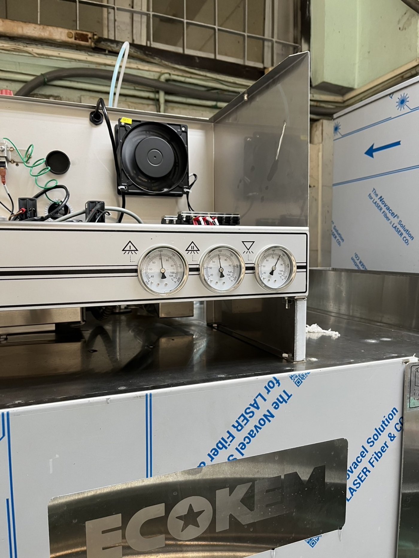 Dishwasher with Steam System Installation