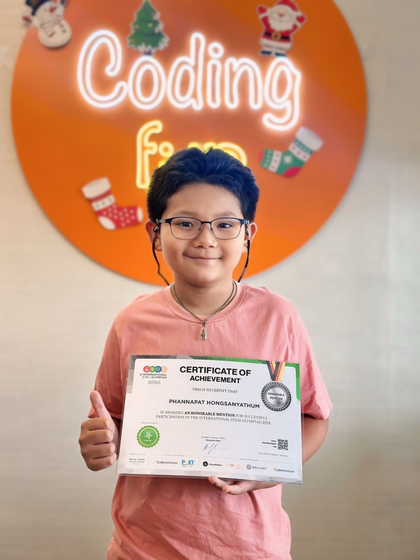 การแข่งขัน INTERNATIONAL STEM OLYMPIAD 2024