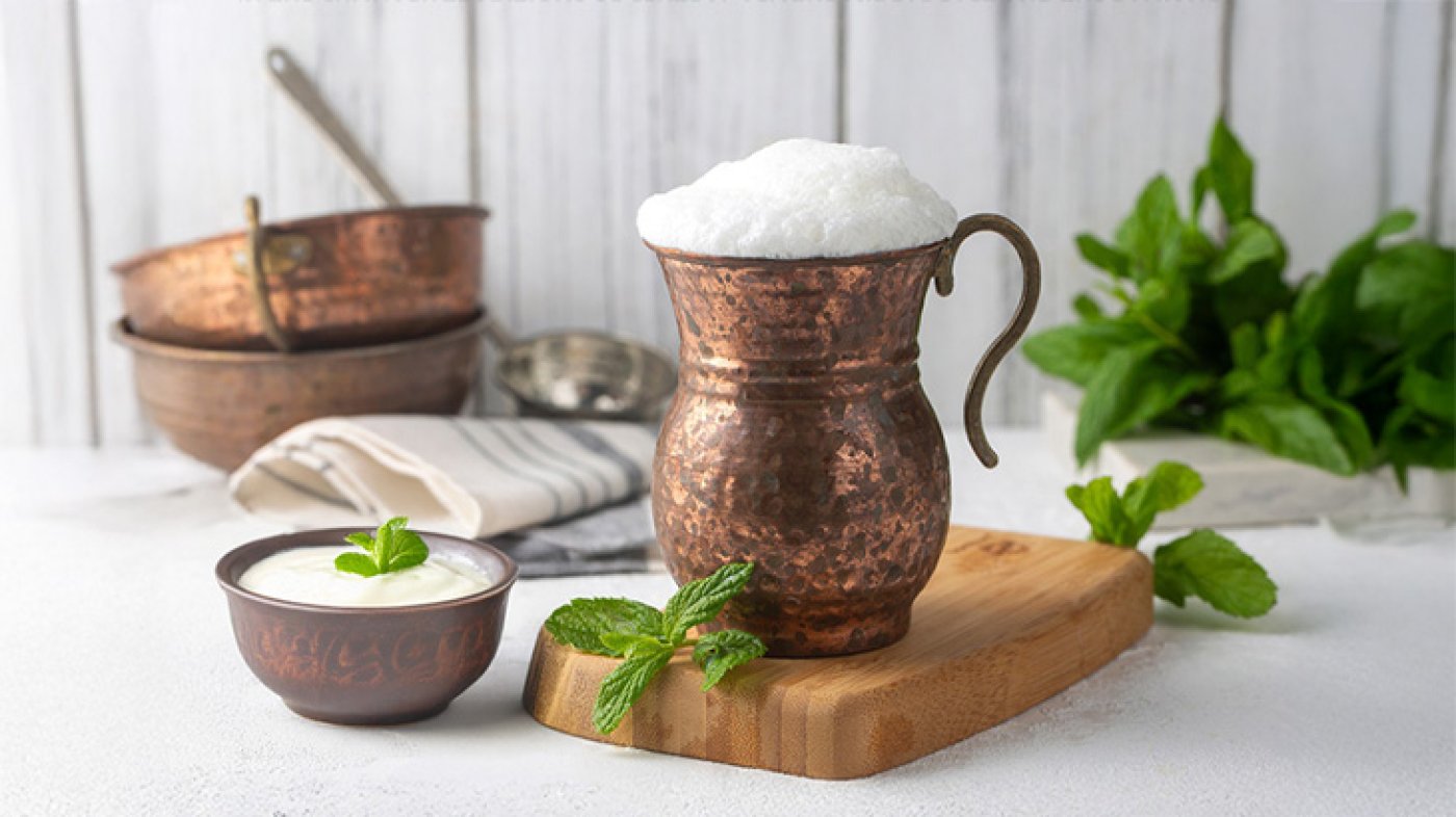 Ayran เครื่องดื่มโยเกิร์ตโบราณจากเอเชียกลาง