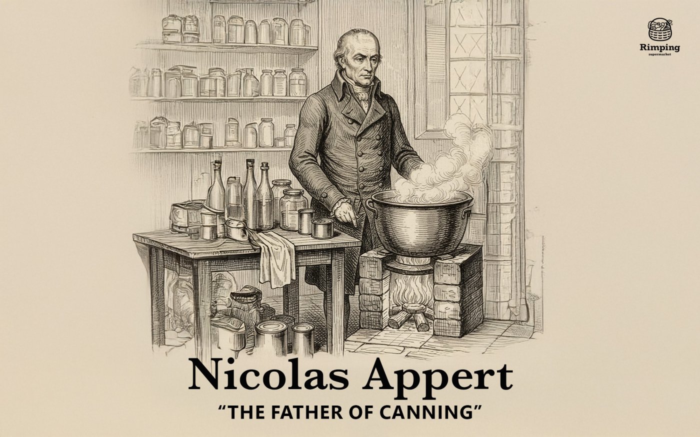 The History of Nicolas Appert : Father of Canning