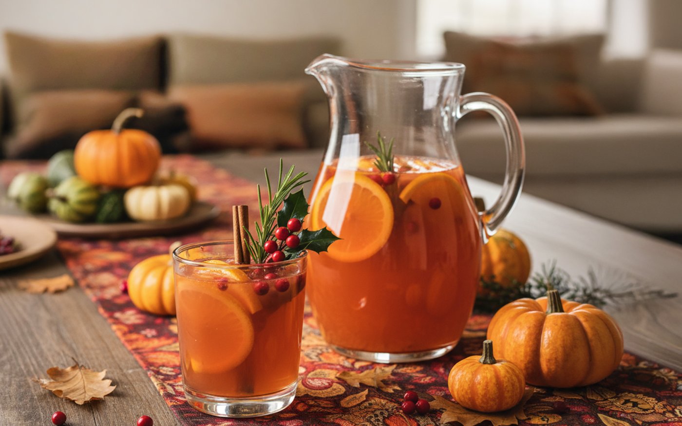 ประวัติ Thanksgiving Punch เครื่องดื่มประจำวันขอบคุณพระเจ้า
