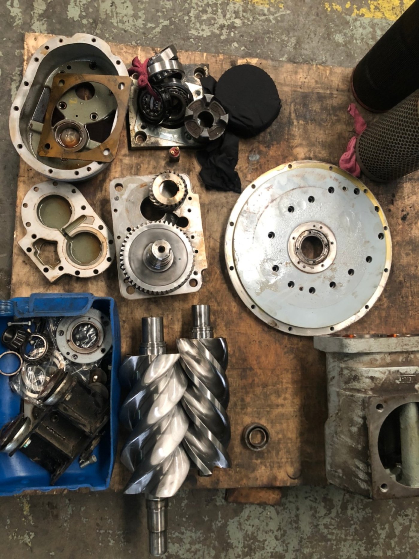 Overhaul Screw Compressor - จำหน่าย นำเข้าอะไหล่ปั๊มลม เครื่องปั้มลม ...