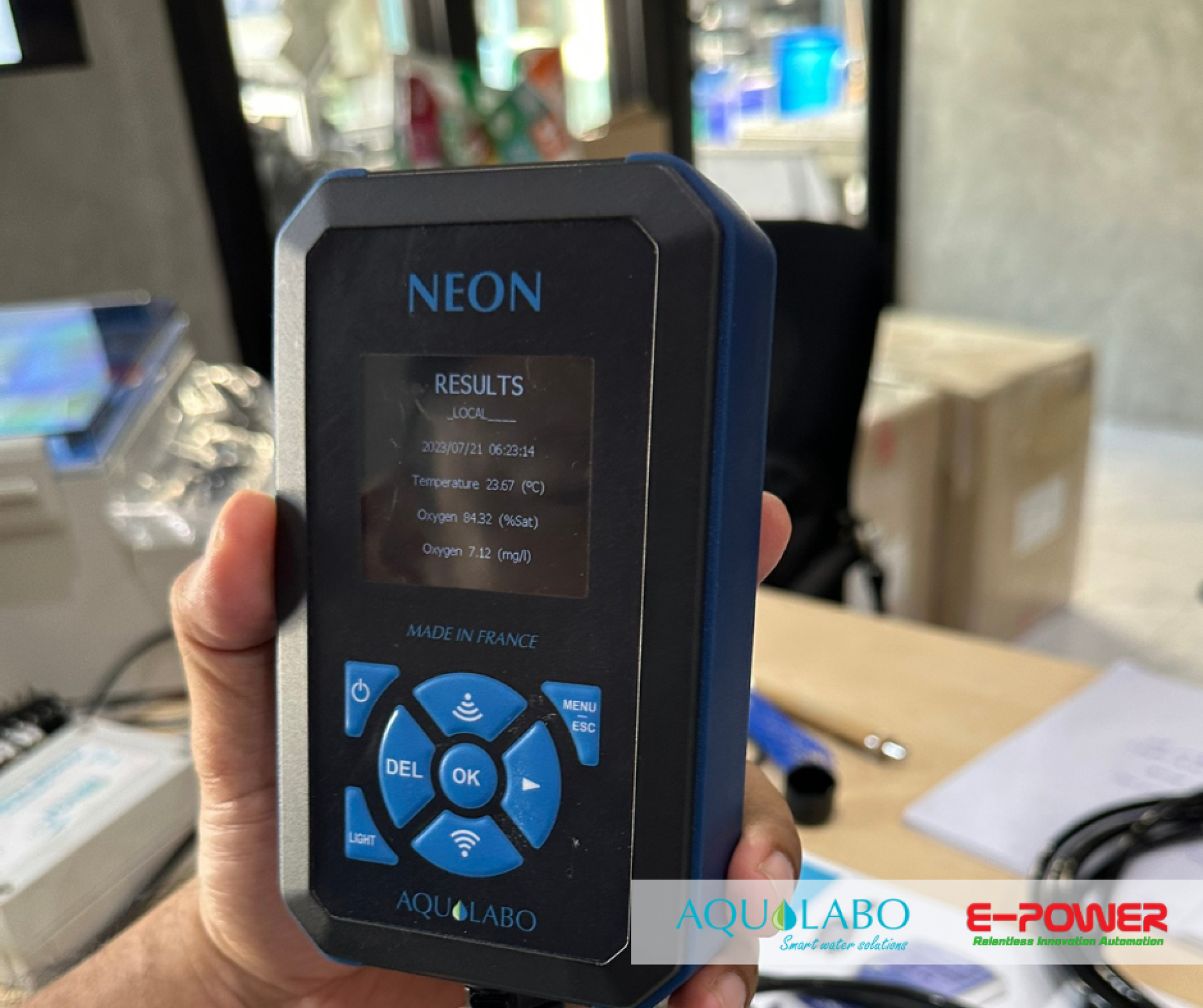 E Power Service x Aqualabo france