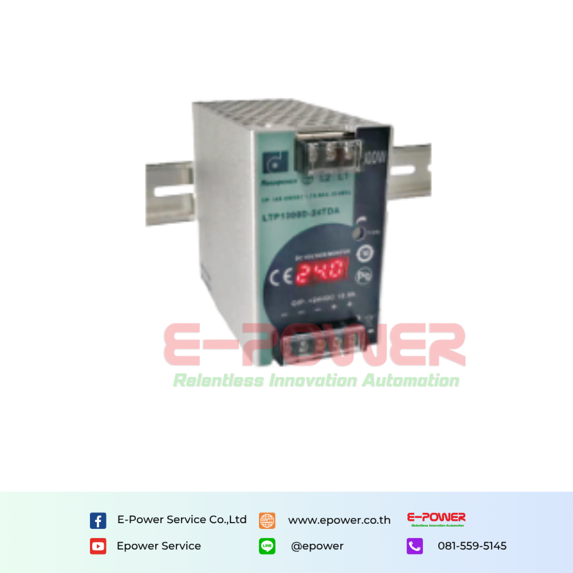 ltp-series-340550vac-input-power-supply - บริษัท อี พาวเวอร์ เซอร์วิส จำกัด E-Power Service