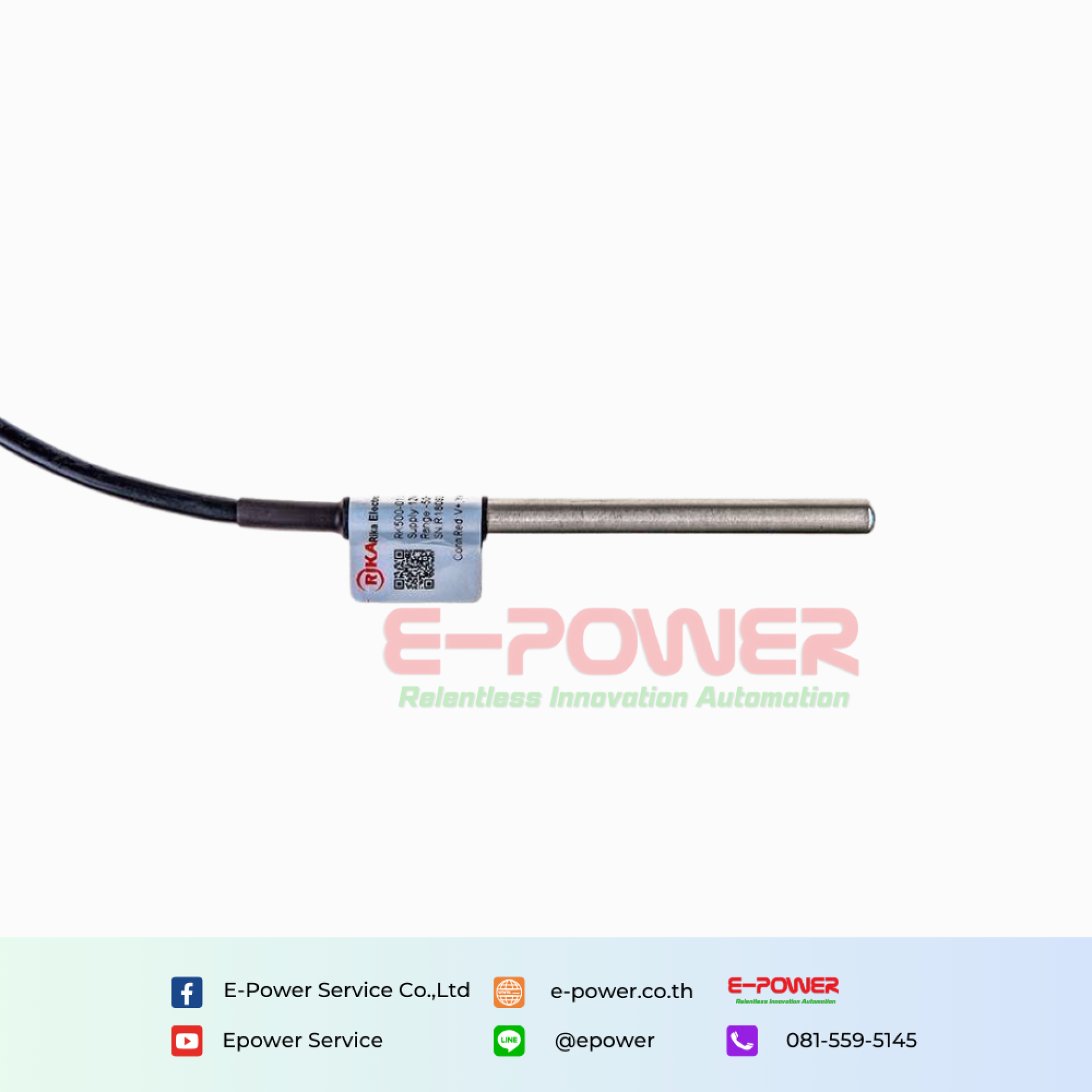 rika-soil-sensor - บริษัท อี พาวเวอร์ เซอร์วิส จำกัด E-Power Service