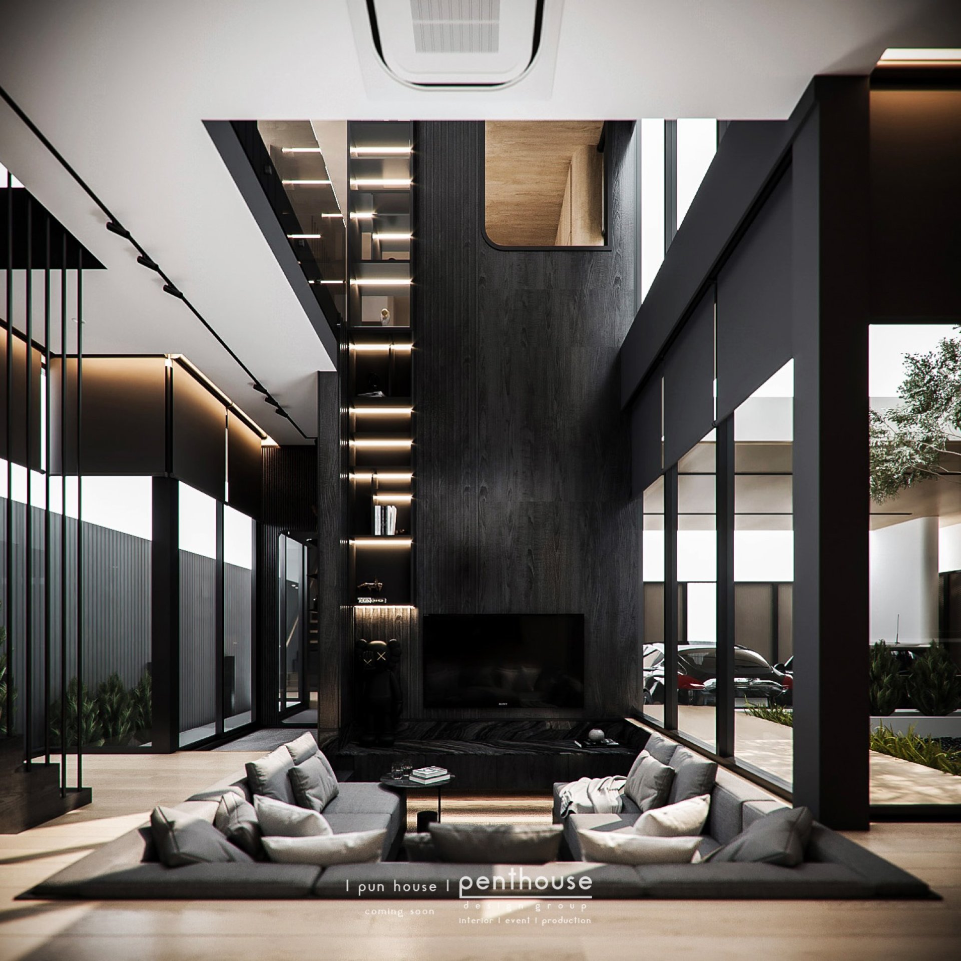 pun house | Penthouse Design Group บริการออกแบบภายในครบวงจร