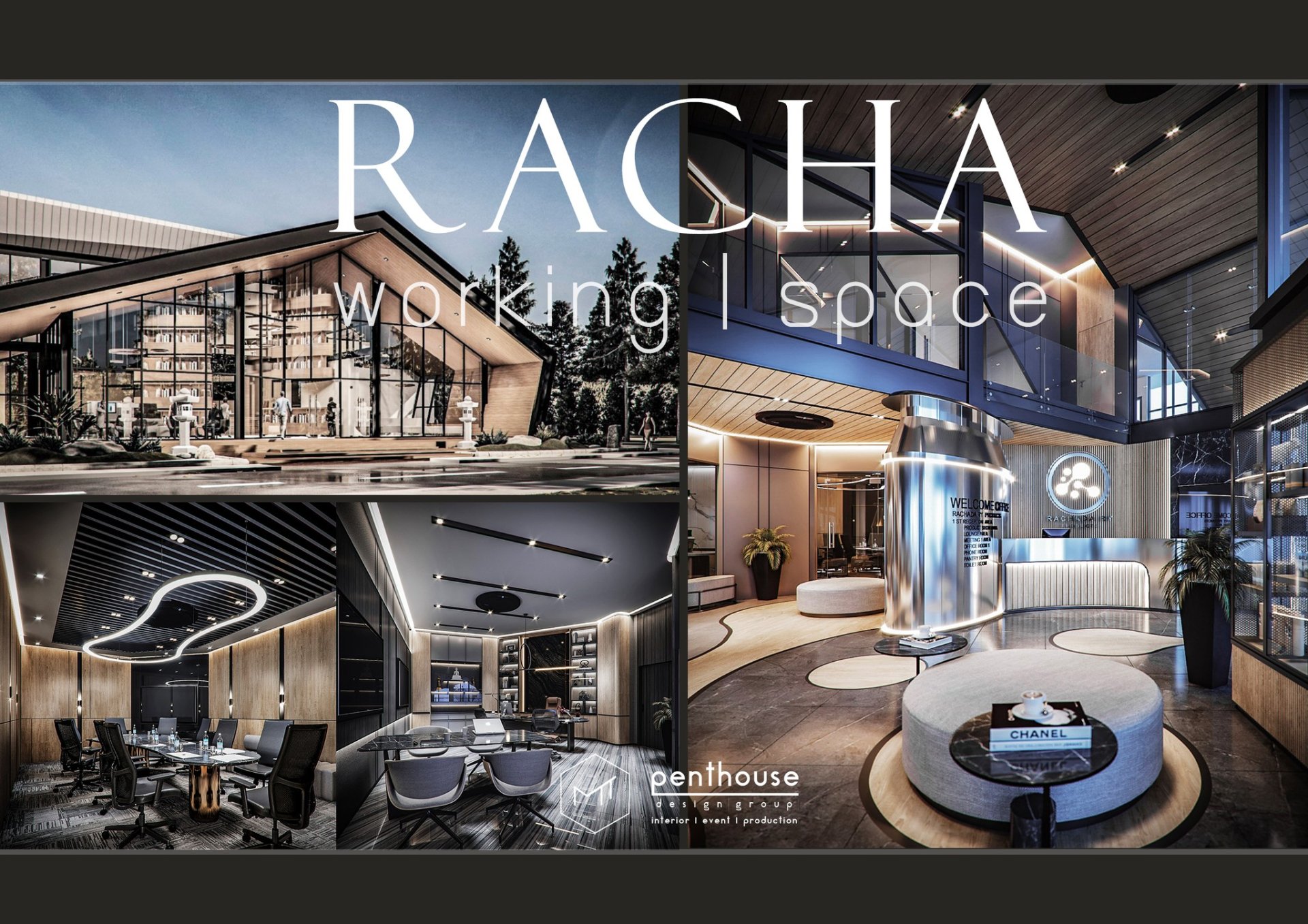 RACHA - working space | Penthouse Design Group บริการออกแบบภายในครบวงจร