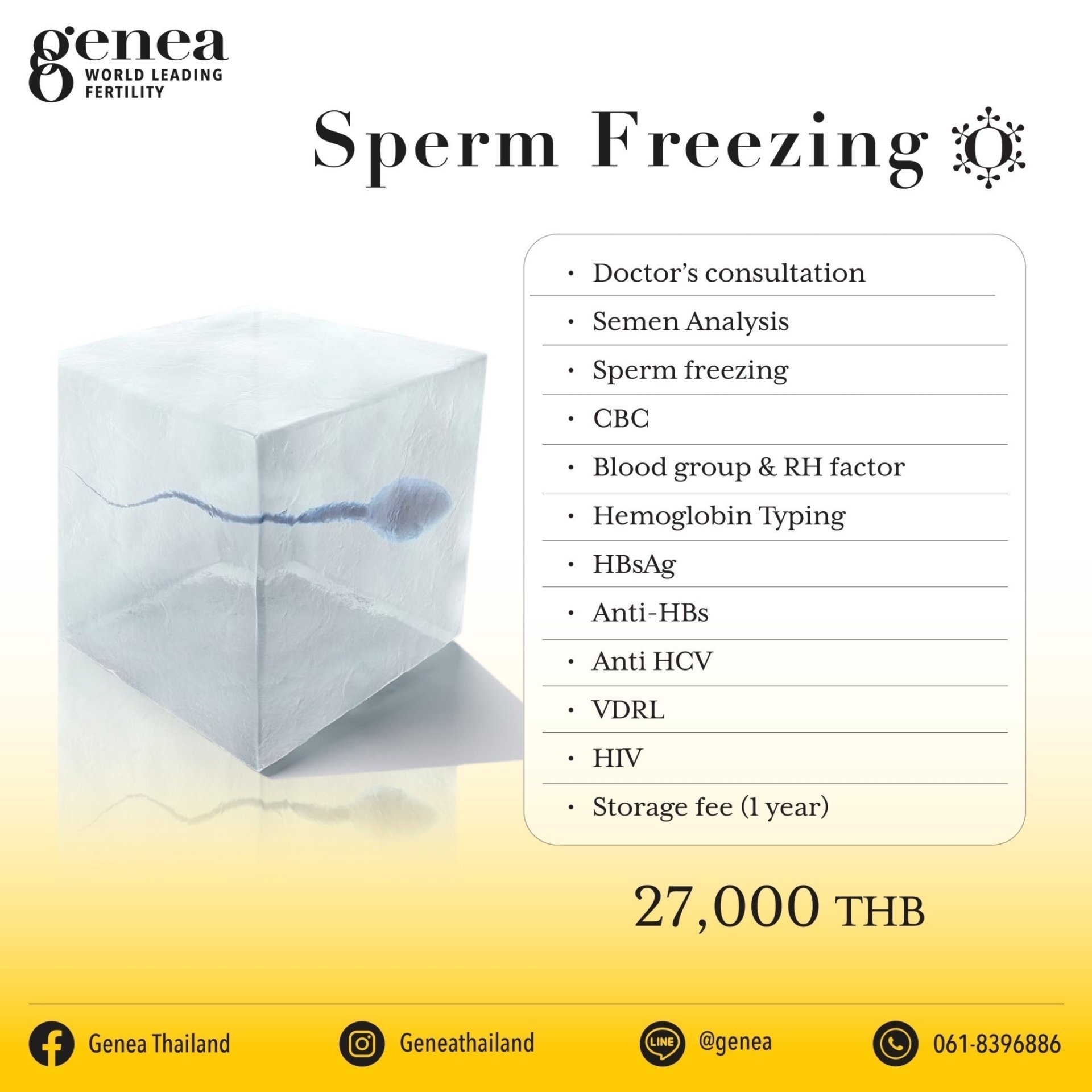 Package Prices - Genea Thailand | World Leading Fertility Clinic in Bangkok.