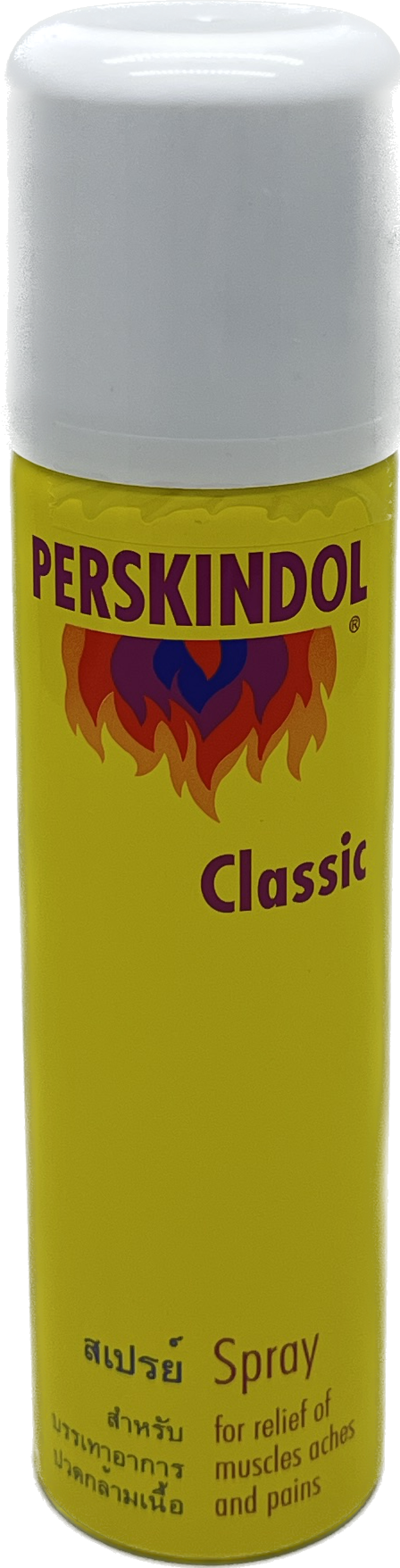 PERSKINDOL Cool SPRAY สเปรย์บรรเทาอาการปวด ขวดสีน้ำเงิน สูตร เย็น