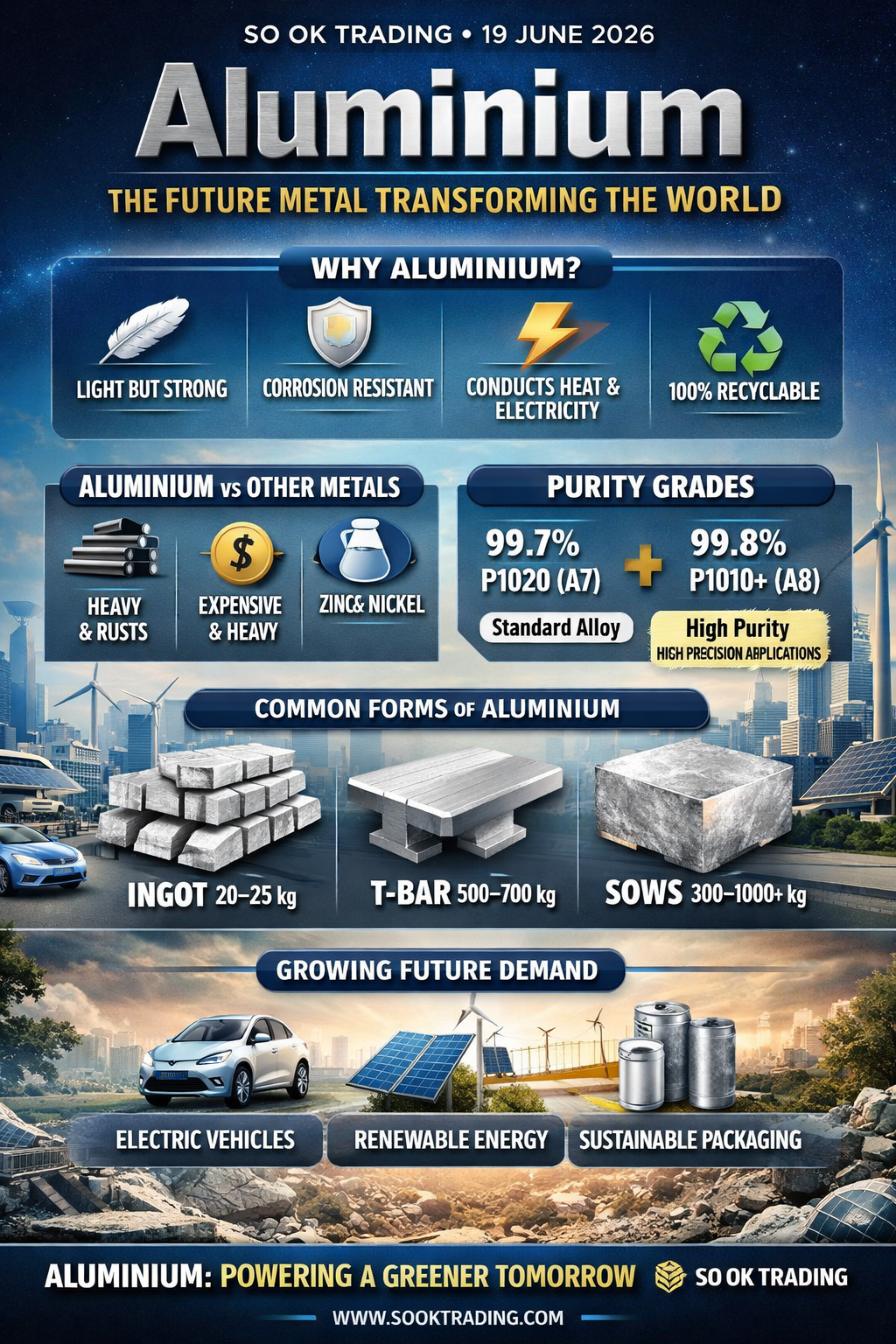 Aluminum Strategic Metal: Future Driving EV & Clean Energy