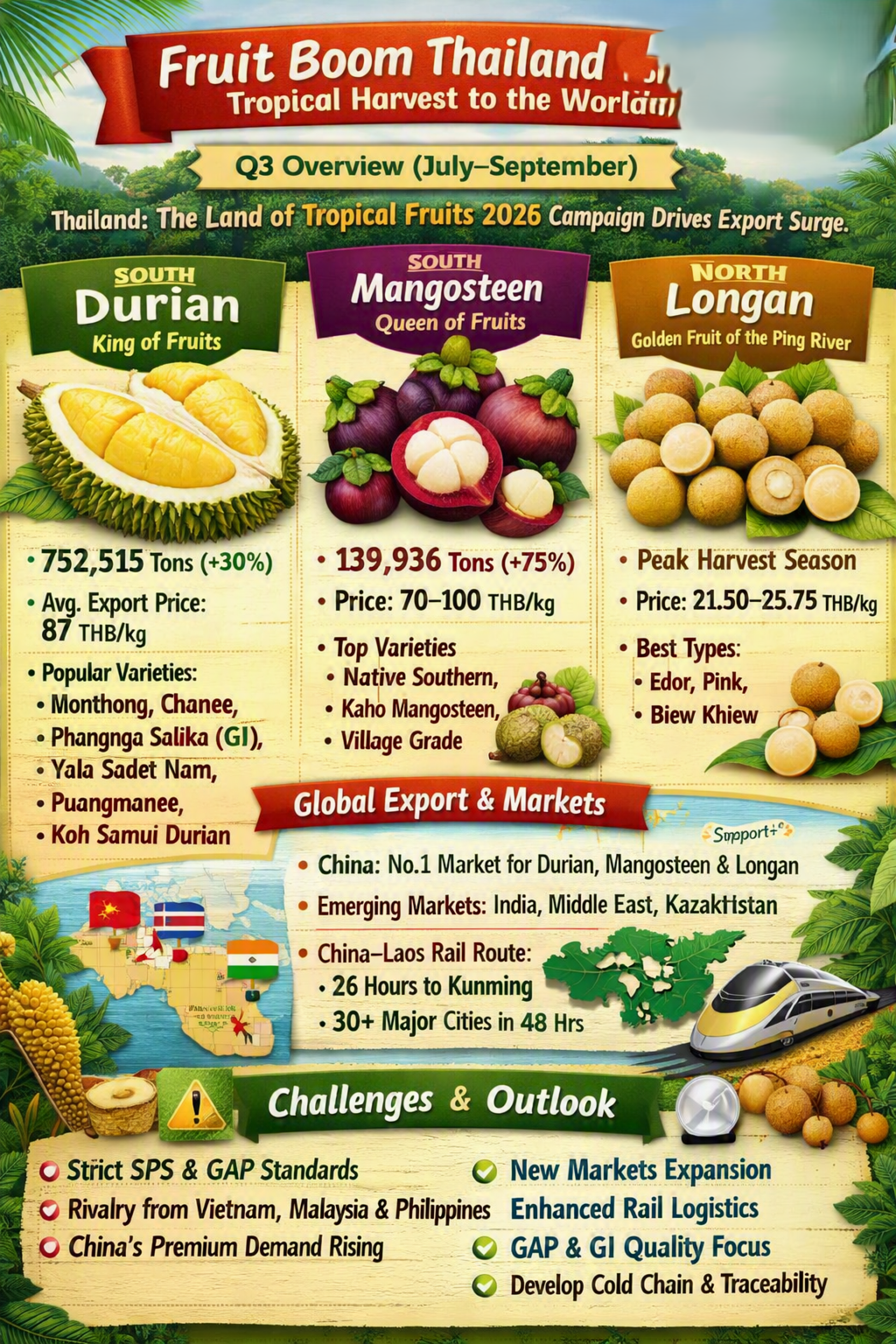 Fruit Boom Thailand 2026 – The Golden Season: SO OK TRADING