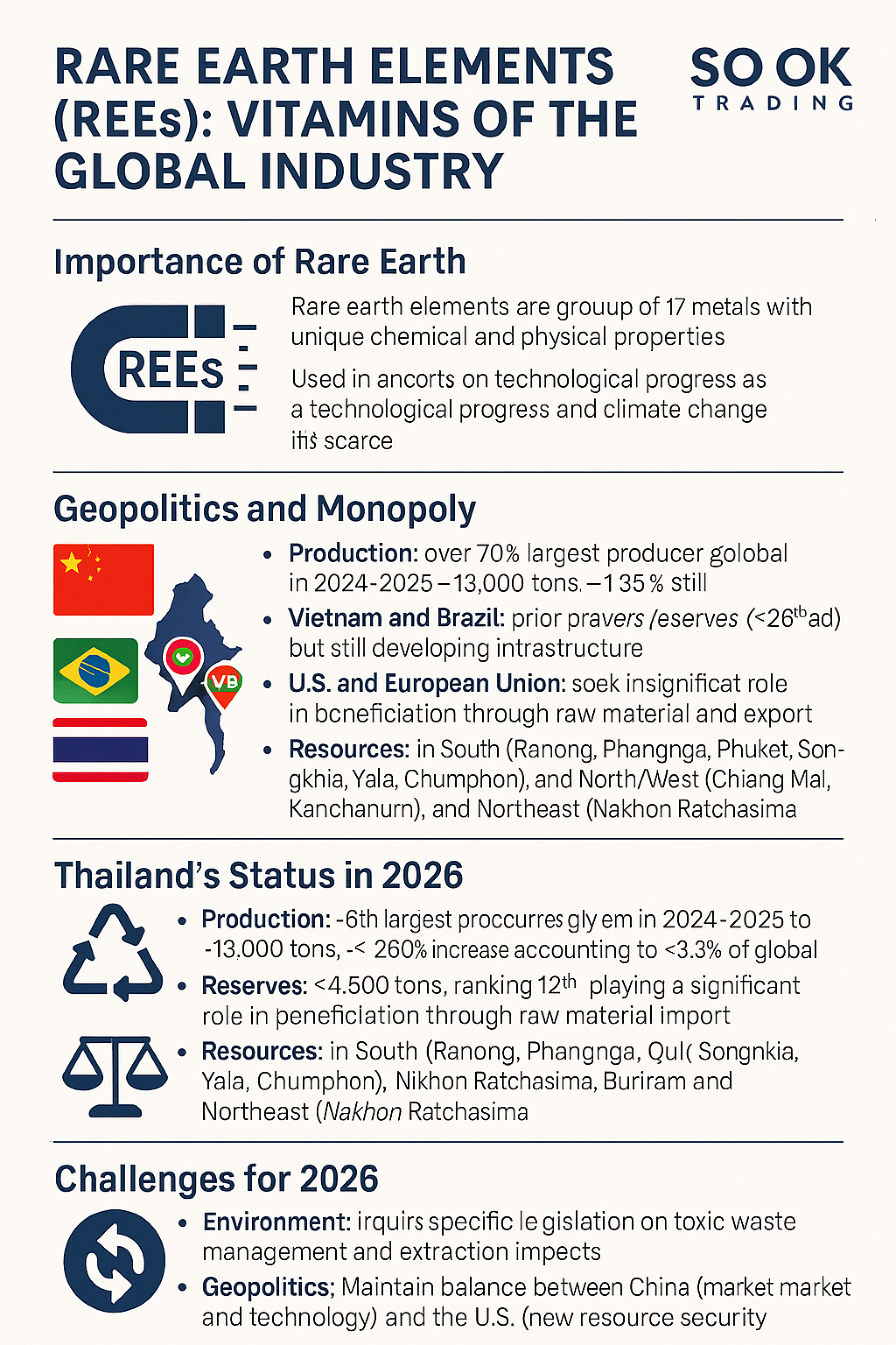 “Rare Earth: วิตามินของอุตสาหกรรมโลกยุคใหม่” : SO OK TRADING กับโอกาส ...