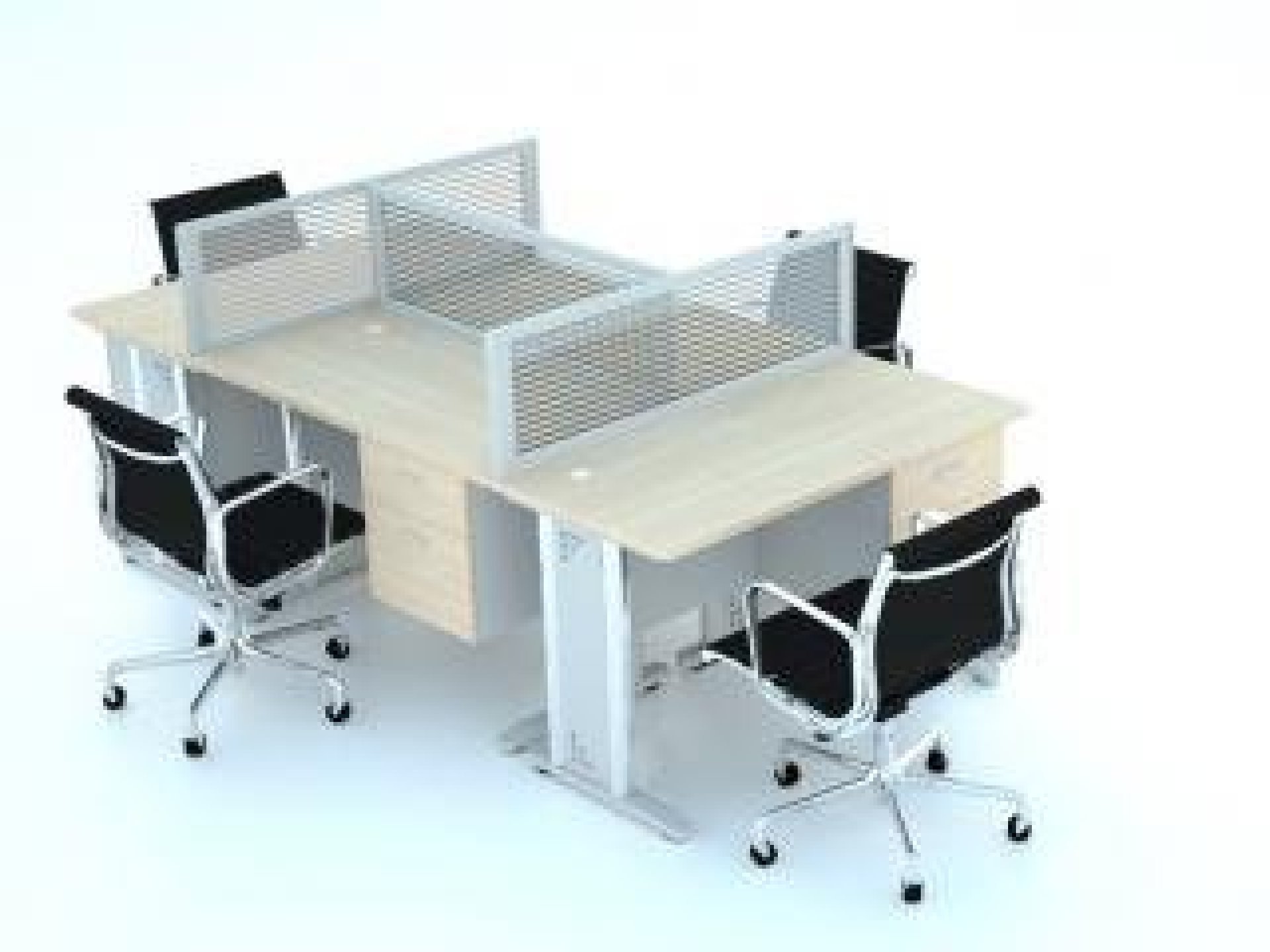 โต๊ะทำงานกลุ่ม-4-ที่นั่ง - OfficeBKK โรงงานเฟอร์นิเจอร์สำนักงาน โต๊ะทำงาน เก้าอี้ทำงาน