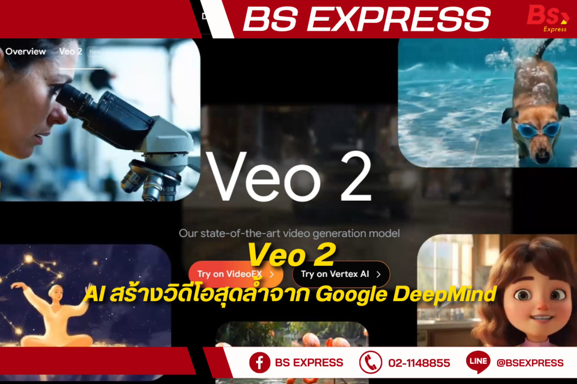 Veo 2 AI สร้างวิดีโอสุดล้ำจาก Google DeepMind