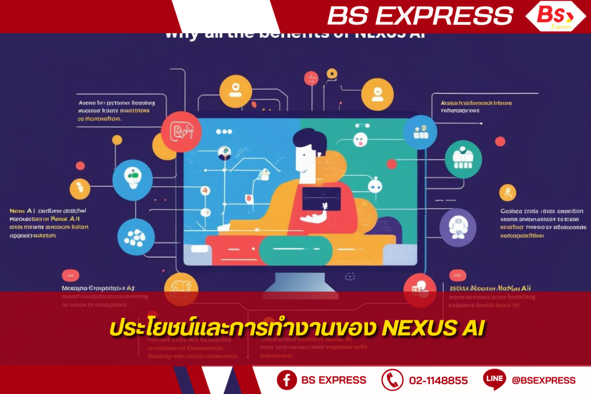ประโยชน์เเละการทํางาน ของ Nexus AI