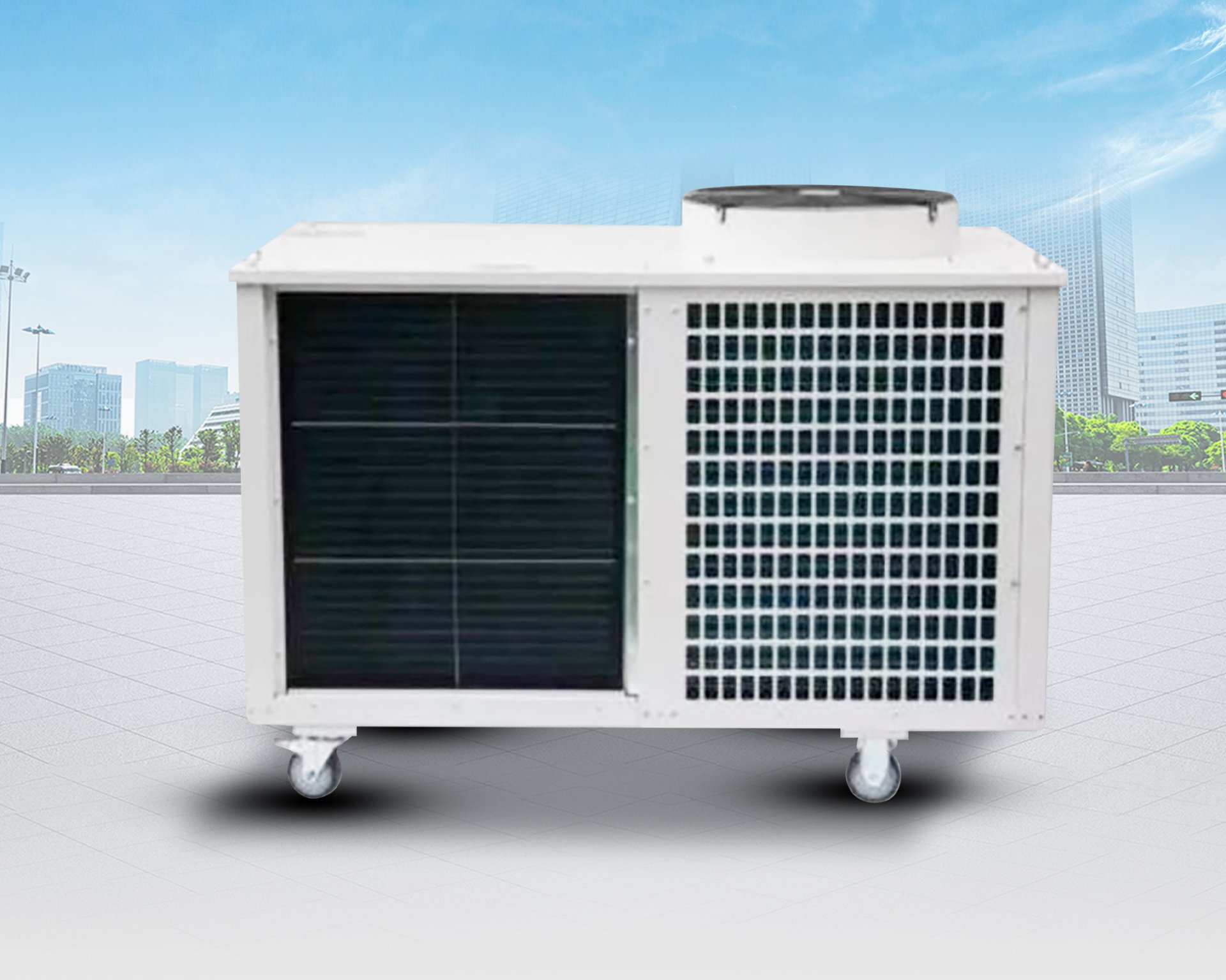 Mobile Ducted Air Conditioning Rental - Factory Studio & Housing ...