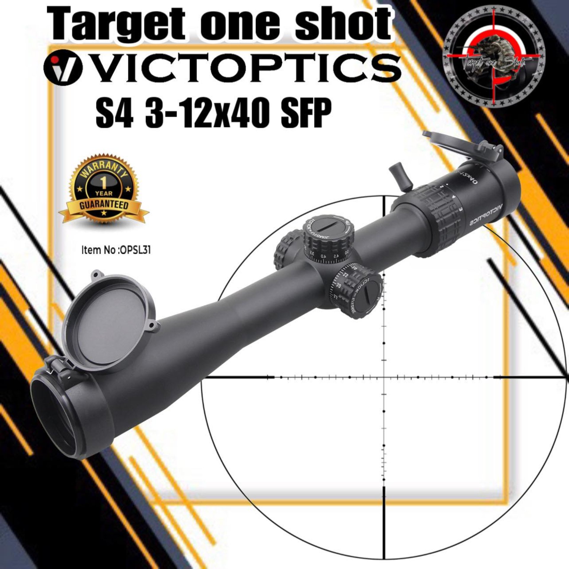 กล้องติดปืนVECTOR OPTICS กล้องเล็งติดปืน กล้องสายล่า