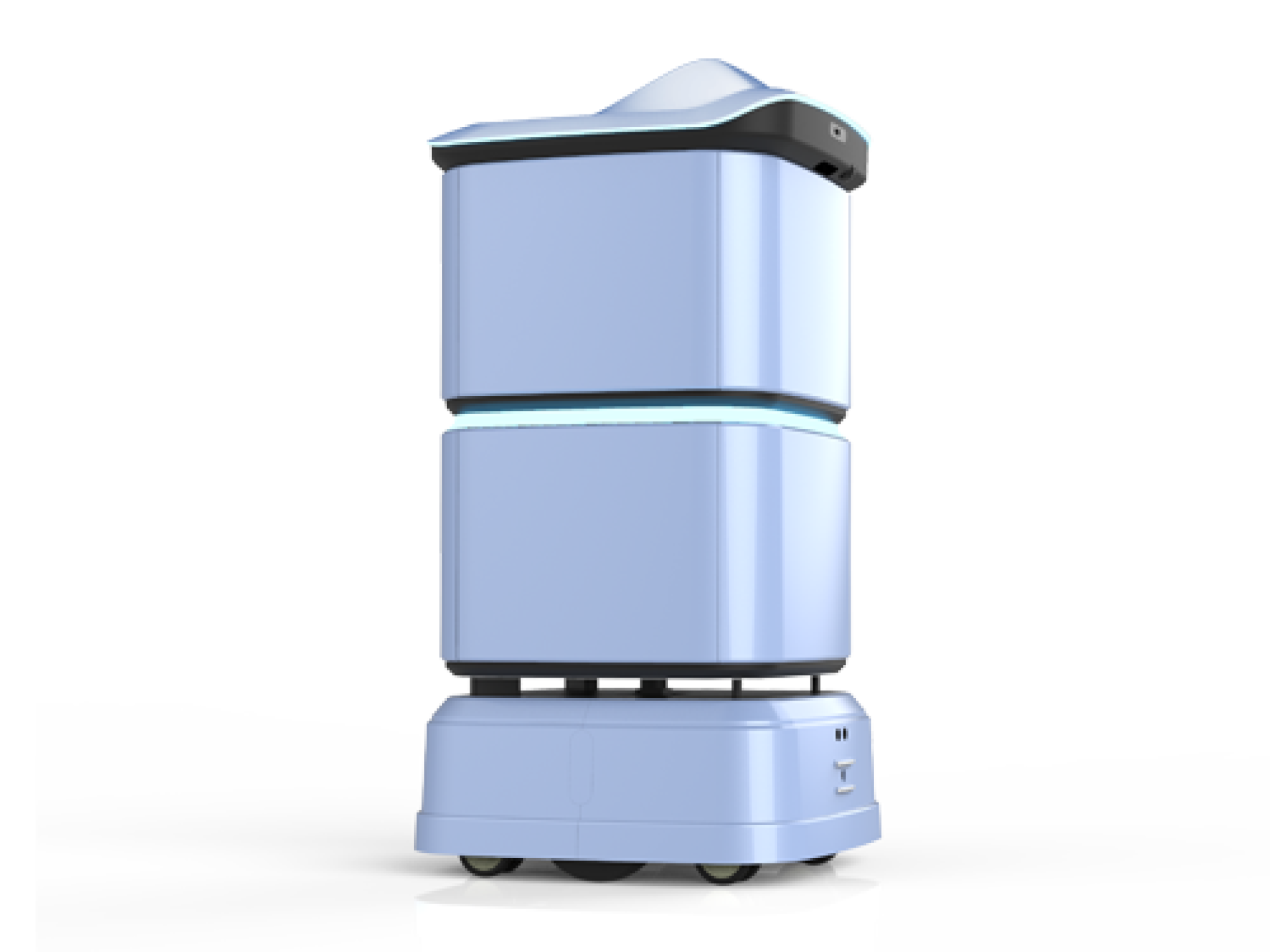 หุ่นยนต์บริการ Juno Robot รุ่น AX2112 แบบฝาปิดใส่รหัสนิรภัย