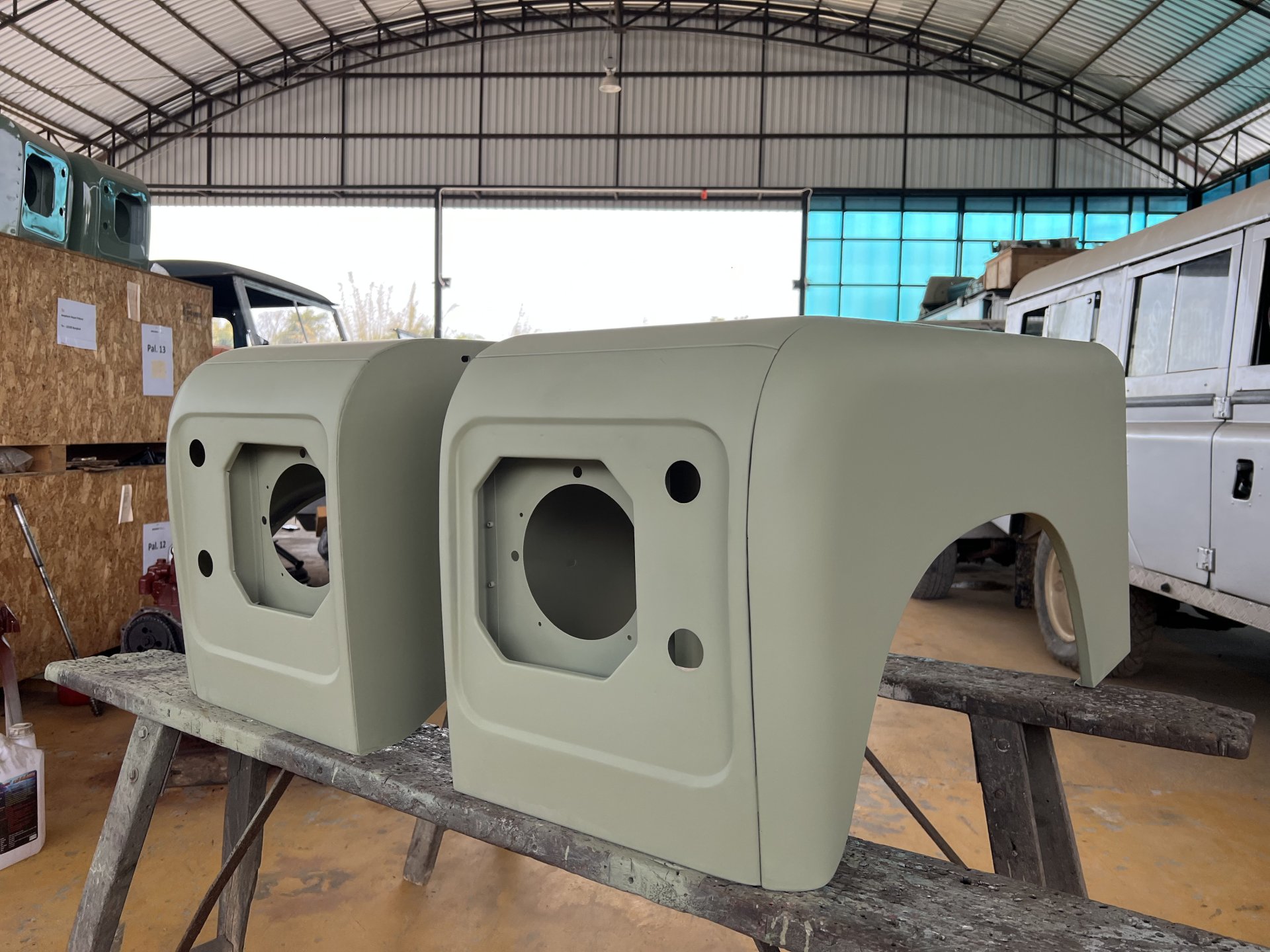 Land Rover Series 3 88", 109", Station Wagon Body Panels