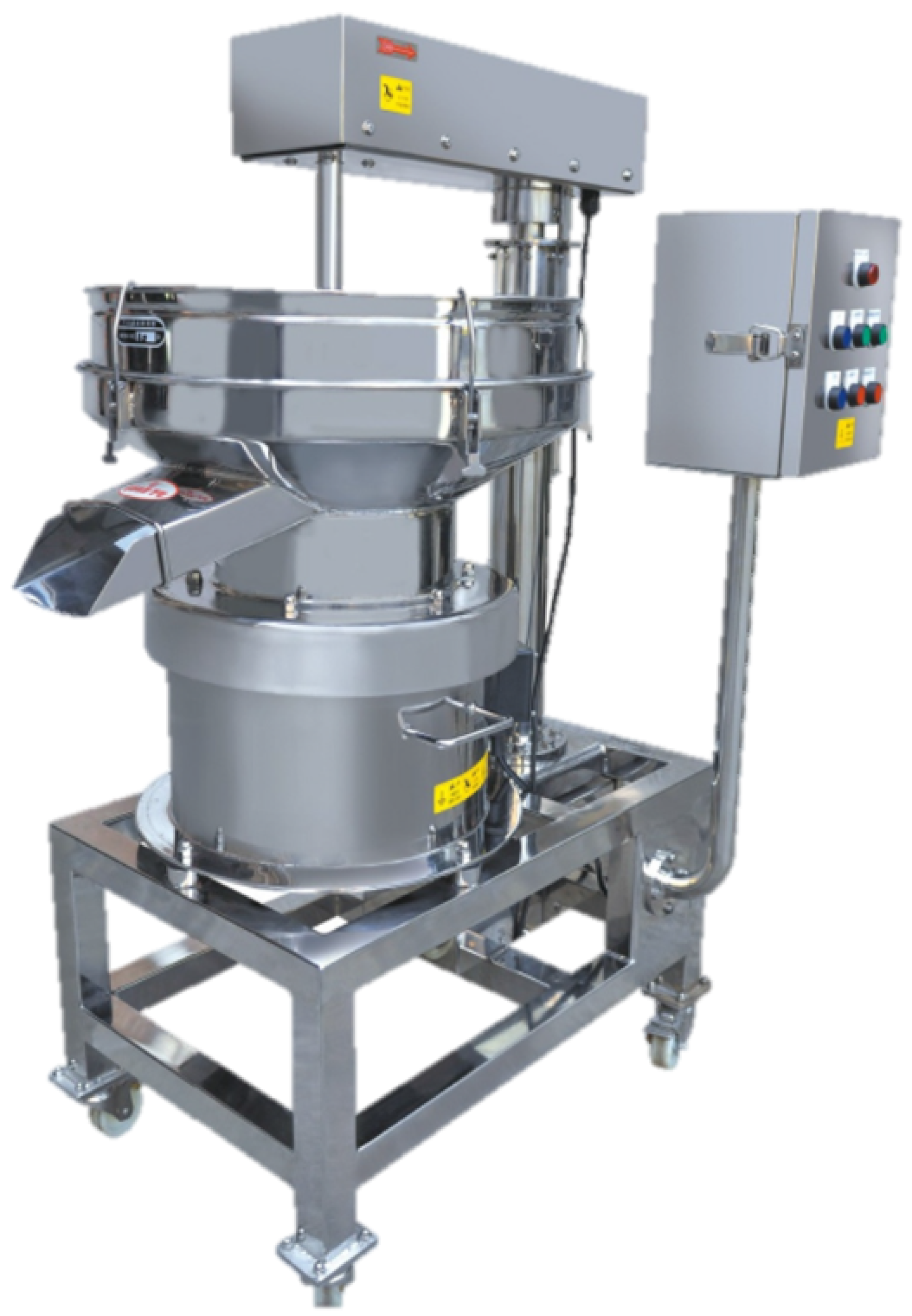 Vibratory Separator with Scraper