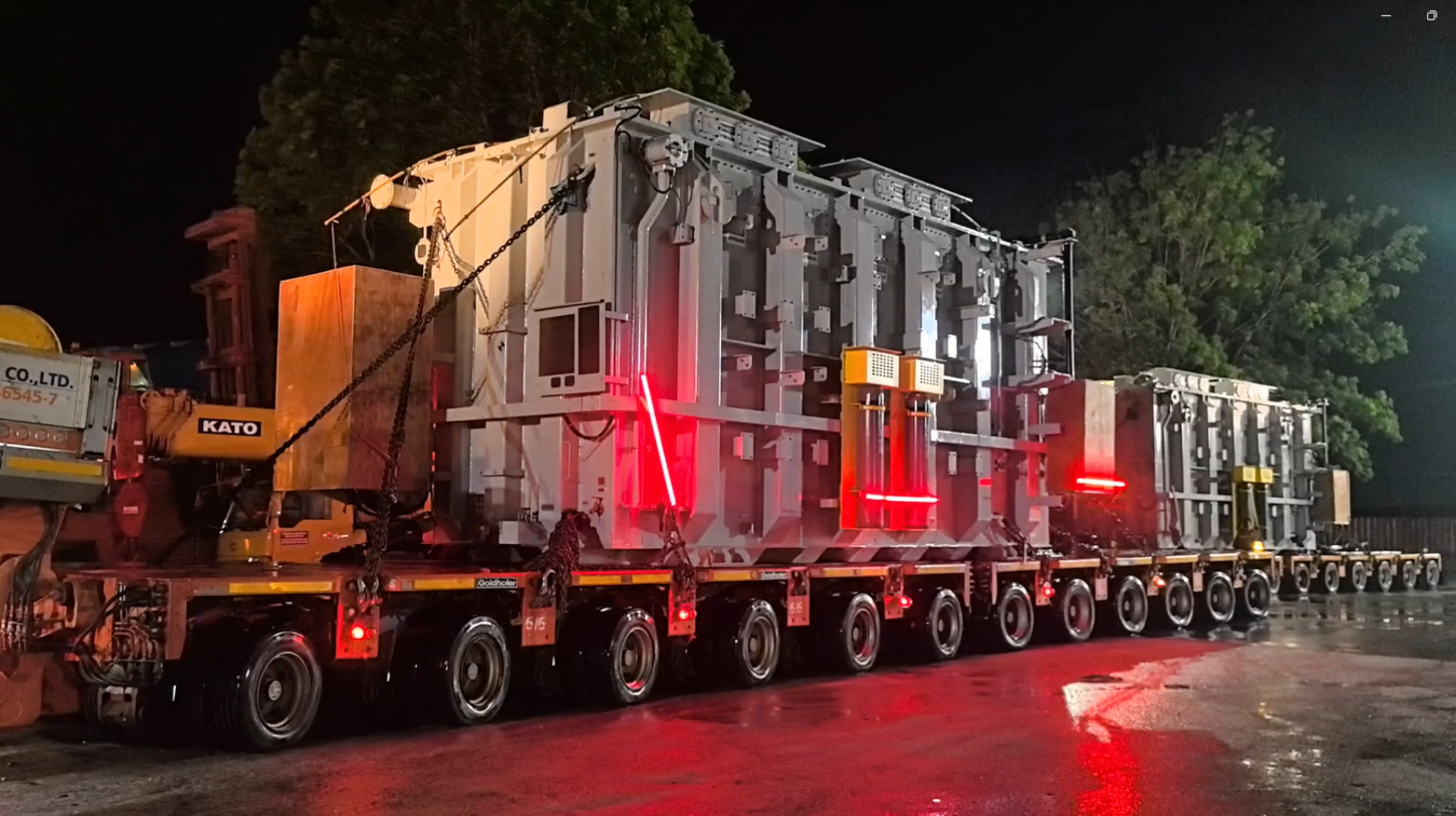 (06/04/2026) Transportation of Hitachi Power Transformer from Bangkok ...