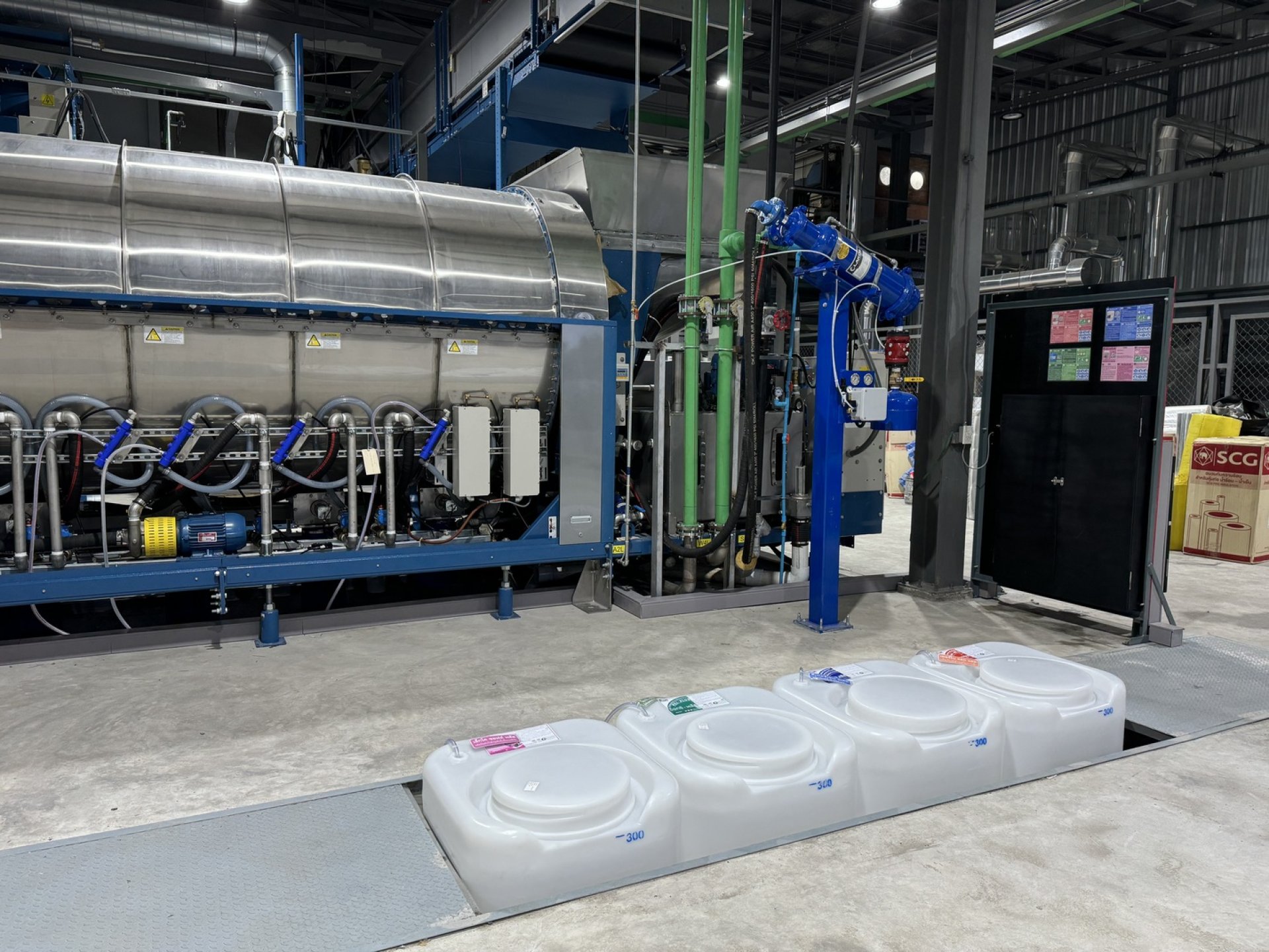 Automatic Laundry Chemical Dispensing System Installation