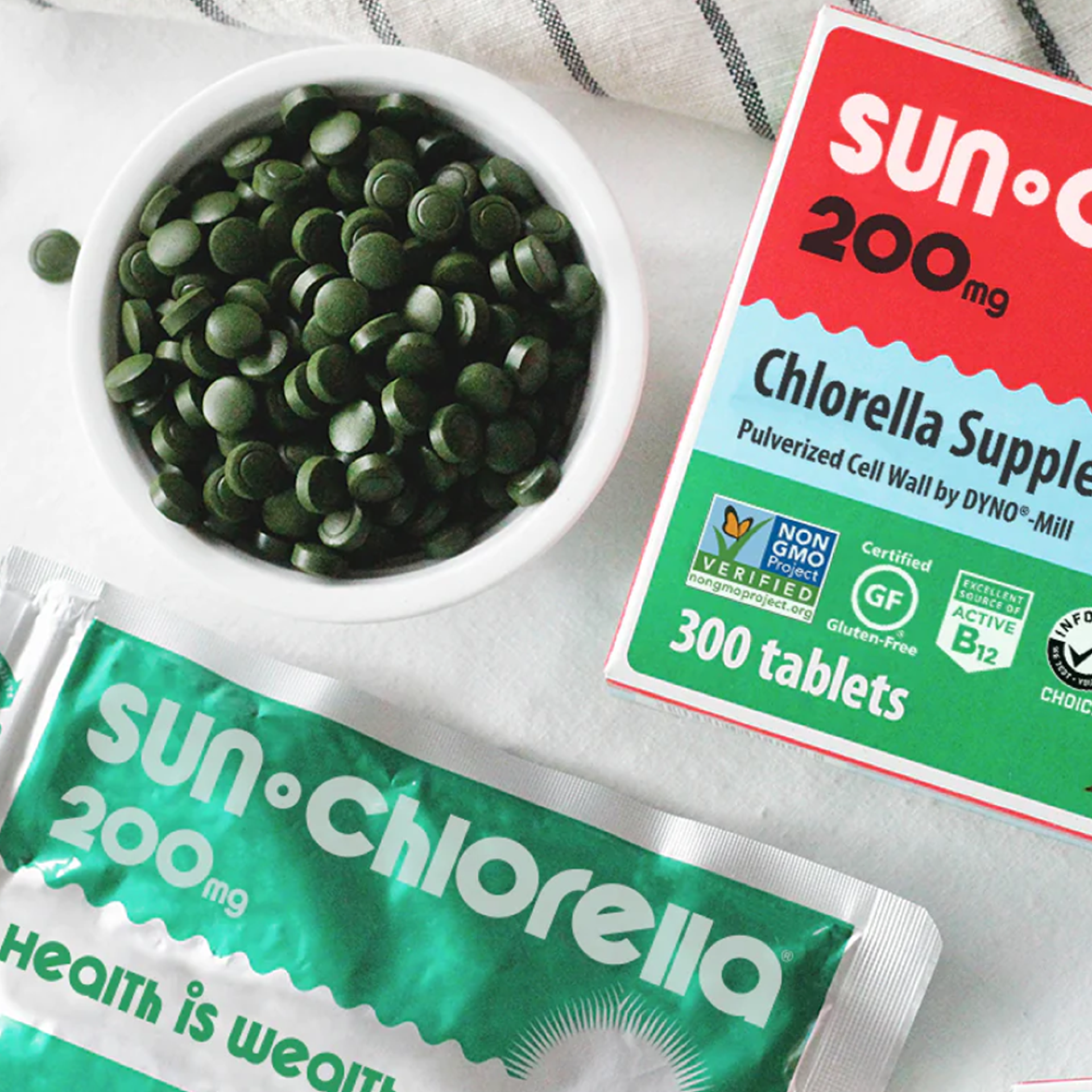 Products - SUN CHLORELLA จำหน่ายอาหารเสริมจากสาหร่ายคลอเรลล่าจากญี่ปุ่น