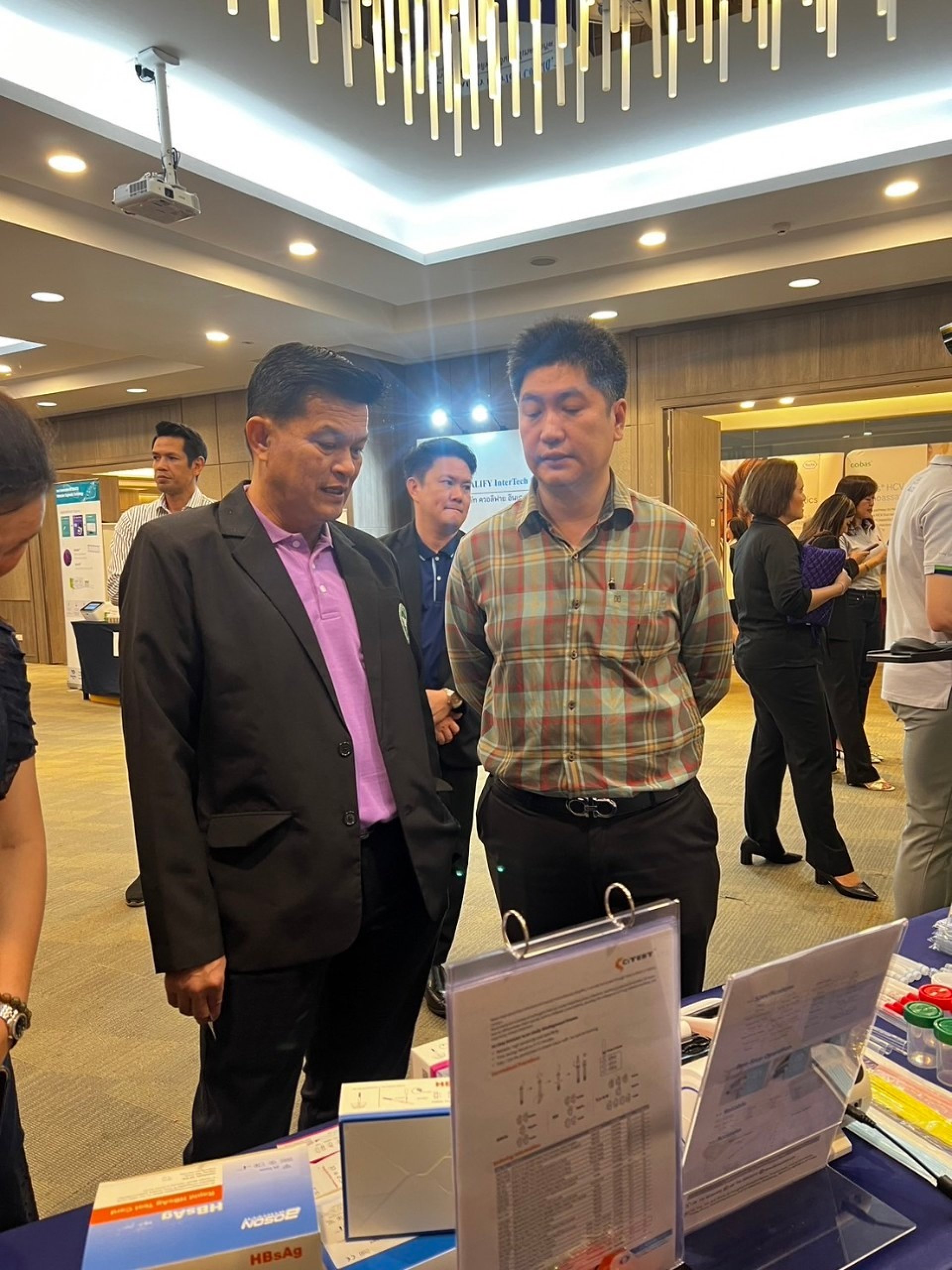 บูธงานประชุมวิชาการประจำปีสมาคมเทคนิคการแพทย์กระทรวงสาธารณสุข (AMT MOPH ...