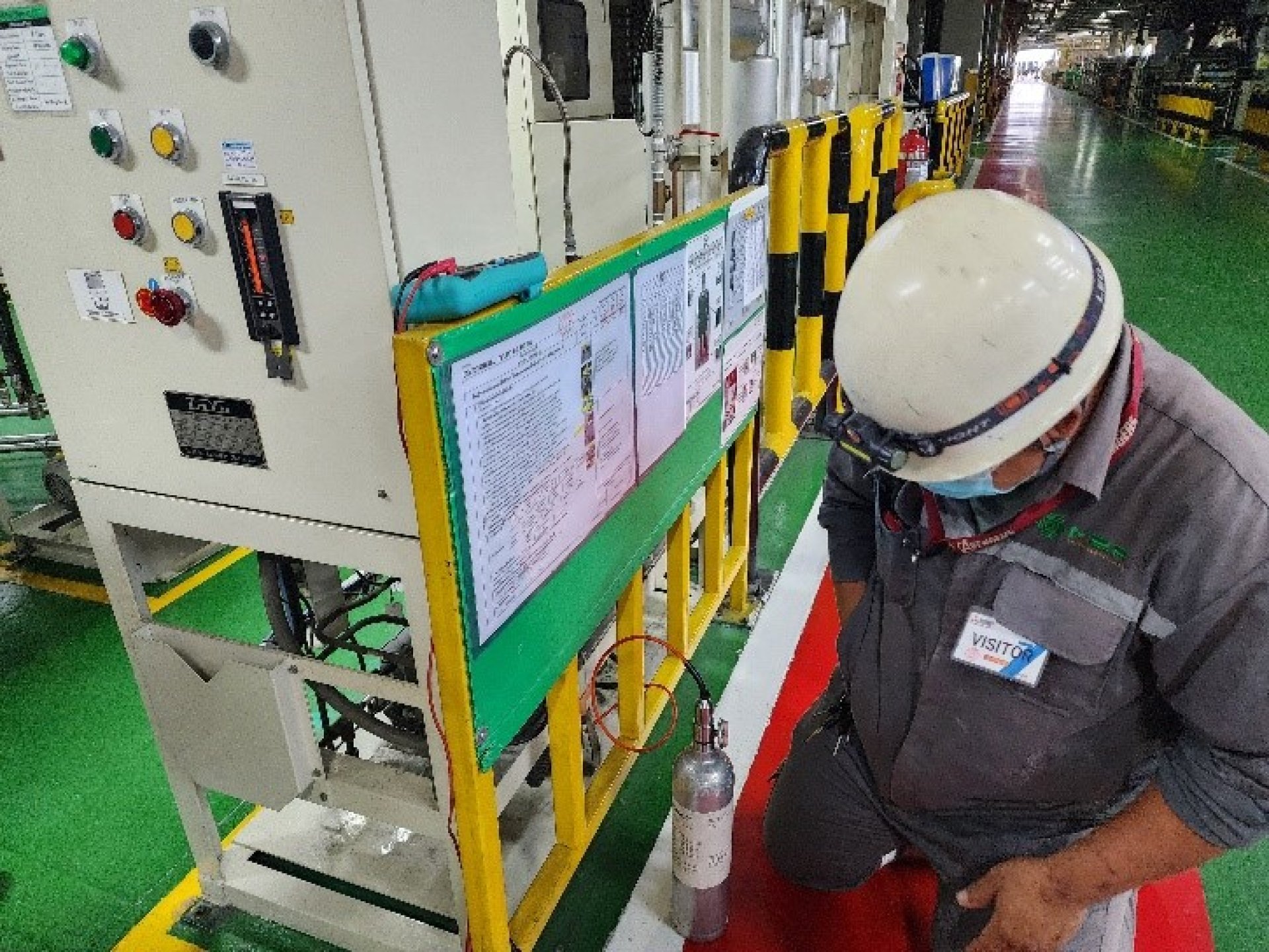 Projects - Gas Detection System installation and calibration service | M2P