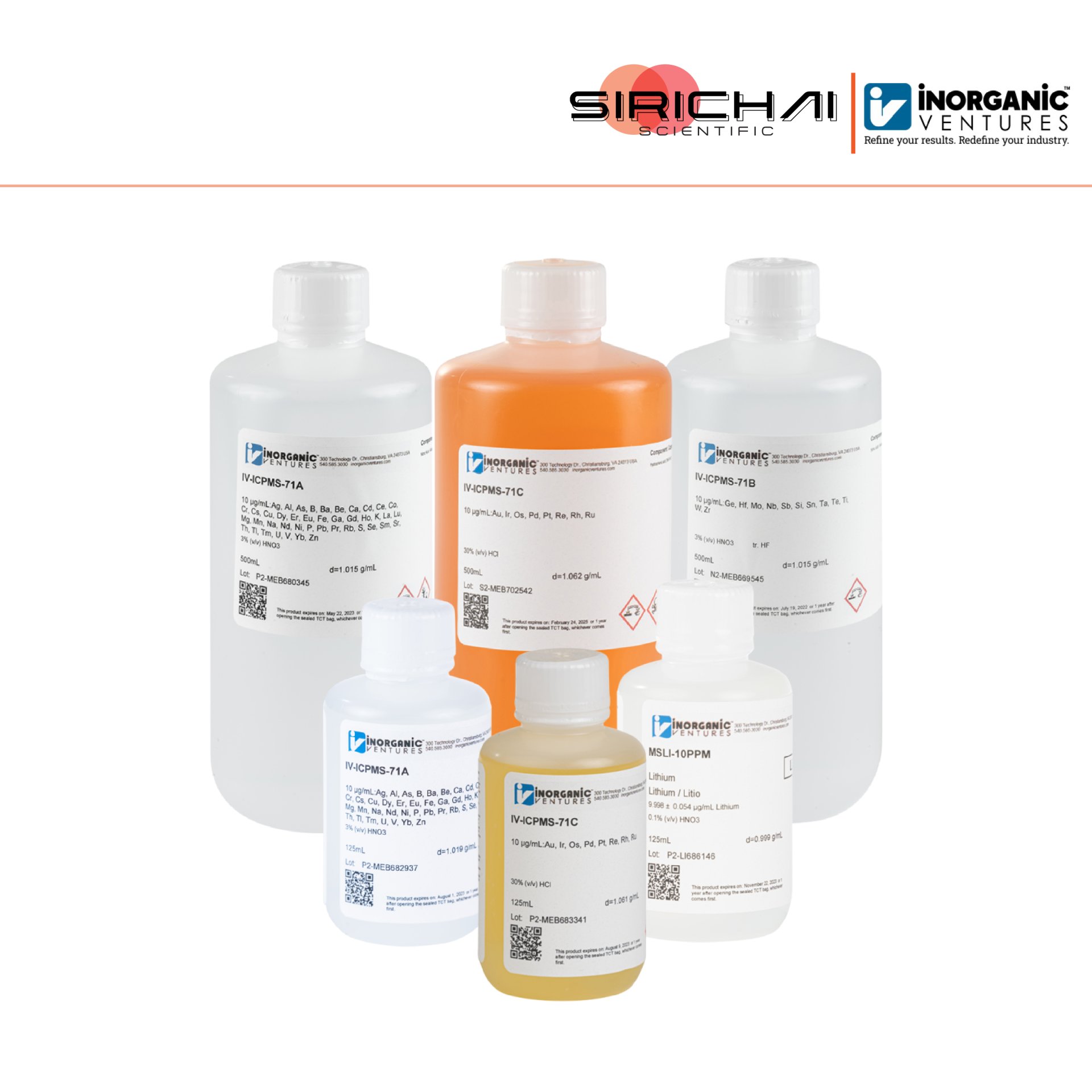 Productbrand 128 Inorganic Venture - SIRICHAI SCIENTIFIC CO., LTD.