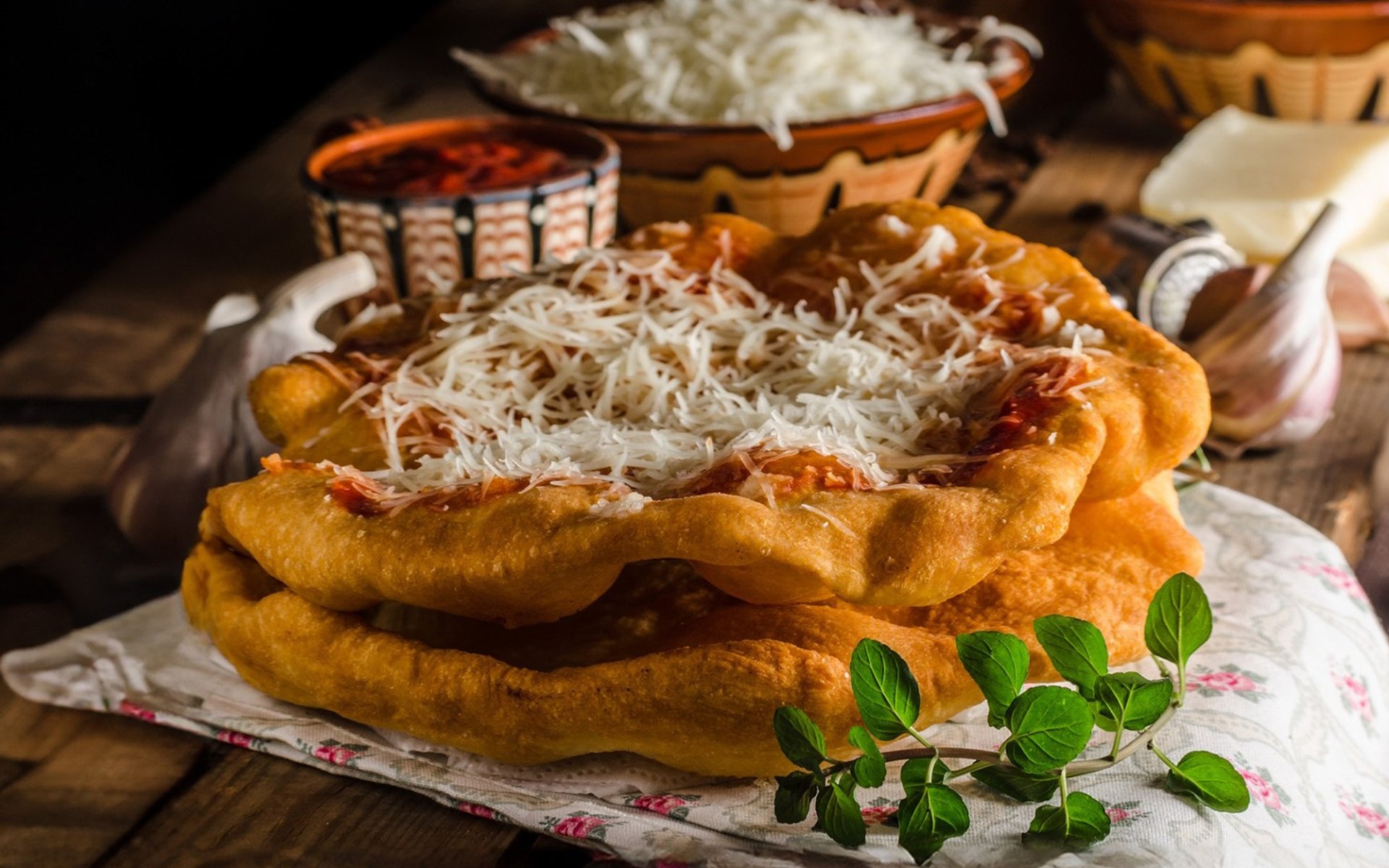 Langos: Traditional Hungarian Fried Bread & Street Food