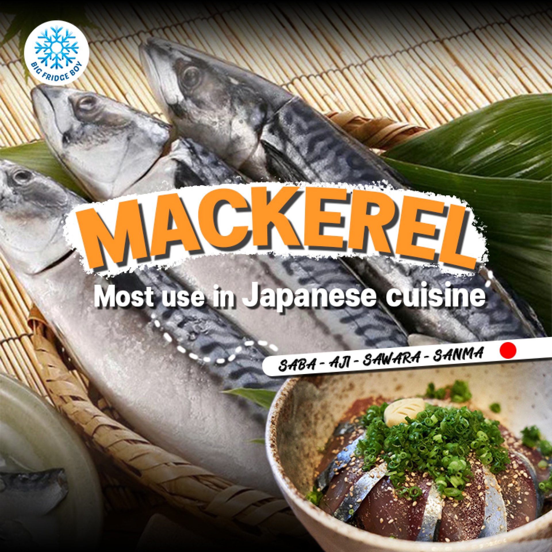 '5 Mackerel' Most Use In Japanese Cuisine