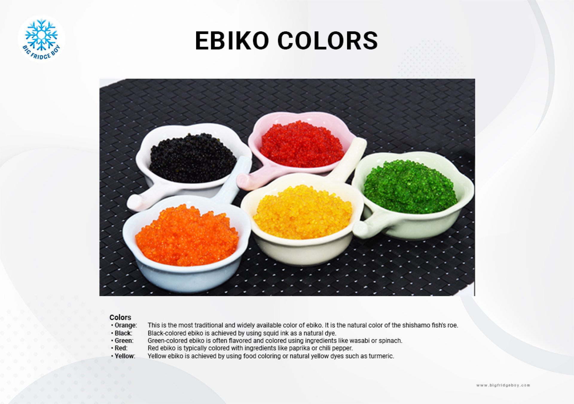 "Ebiko: The Shrimp Roe That's Actually Made From Fish"