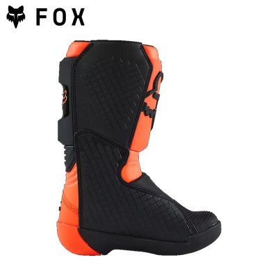 FOX YTH COMP BOOT-BUCKLE FLUORESCENT ORANGE