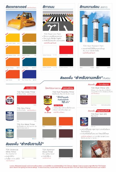 สีเคลือบเงา TOA G372 River Blue กล.