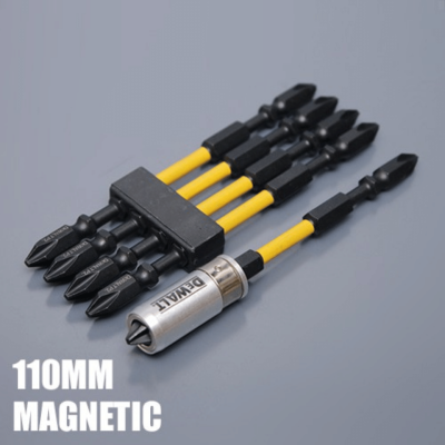 ชุดดอกไขควงพร้อมหัวแม่เหล็ก 5 ชิ้น DEWALT รุ่น DWA2SD110