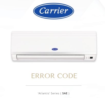 CARRIER ERROR CODE All - premiereasternair