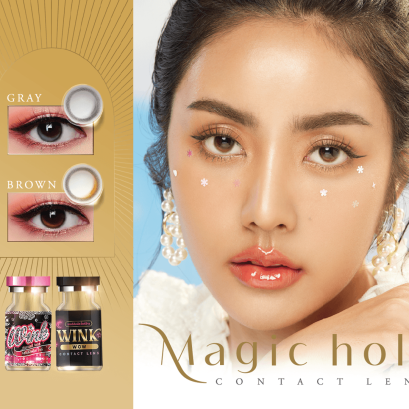Wink Contact Lens คอนแทคเลนส์ ไฮโดรเจล มีคุณภาพ ค่าอมน้ำสูง